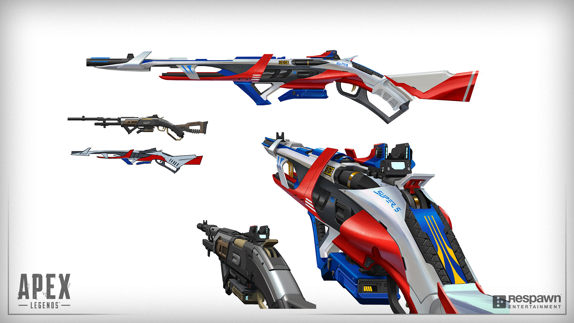 Carol Sung - Apex Legends - "Super Speedway" 30-30 Repeater Legendary