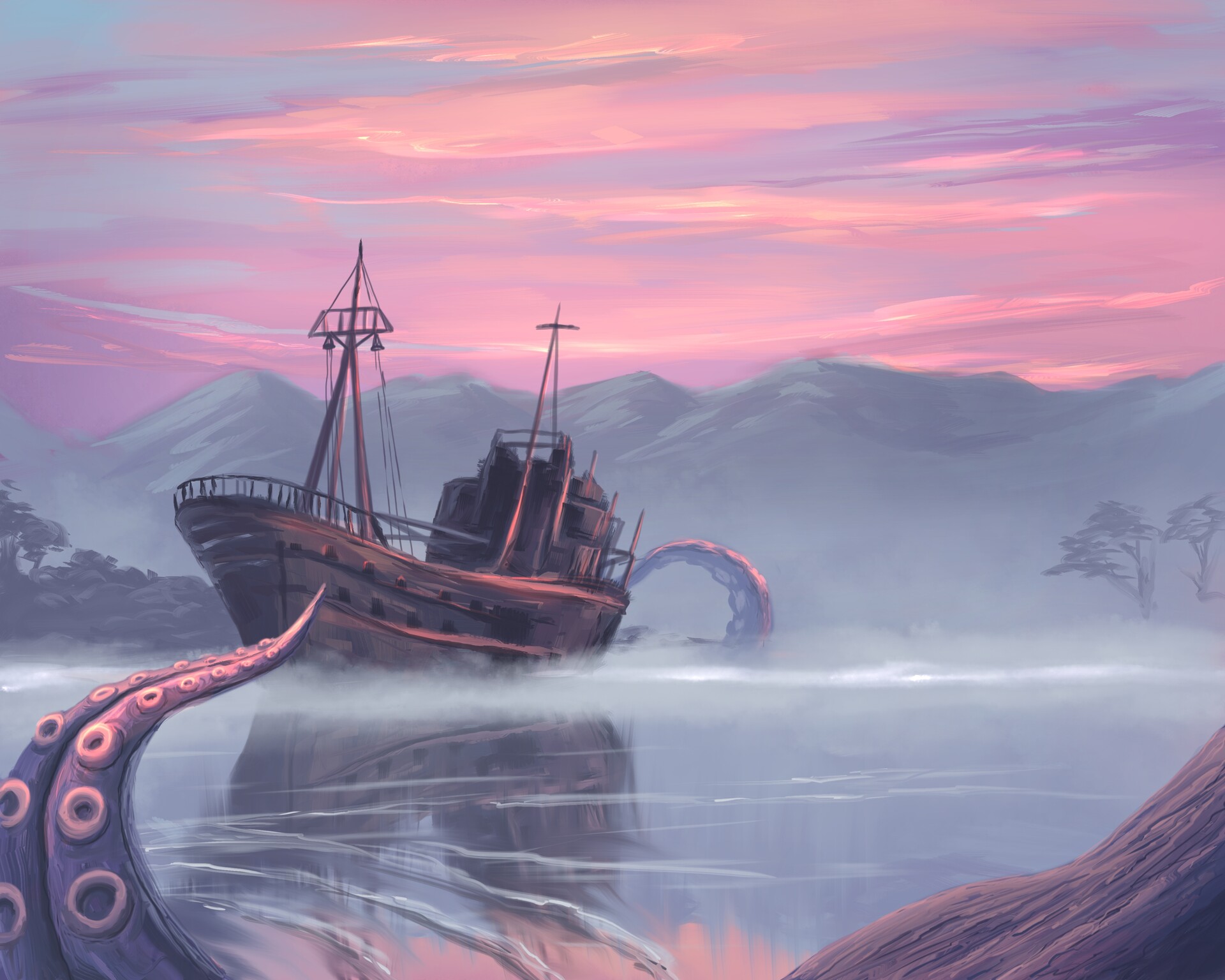 ArtStation - In the mist