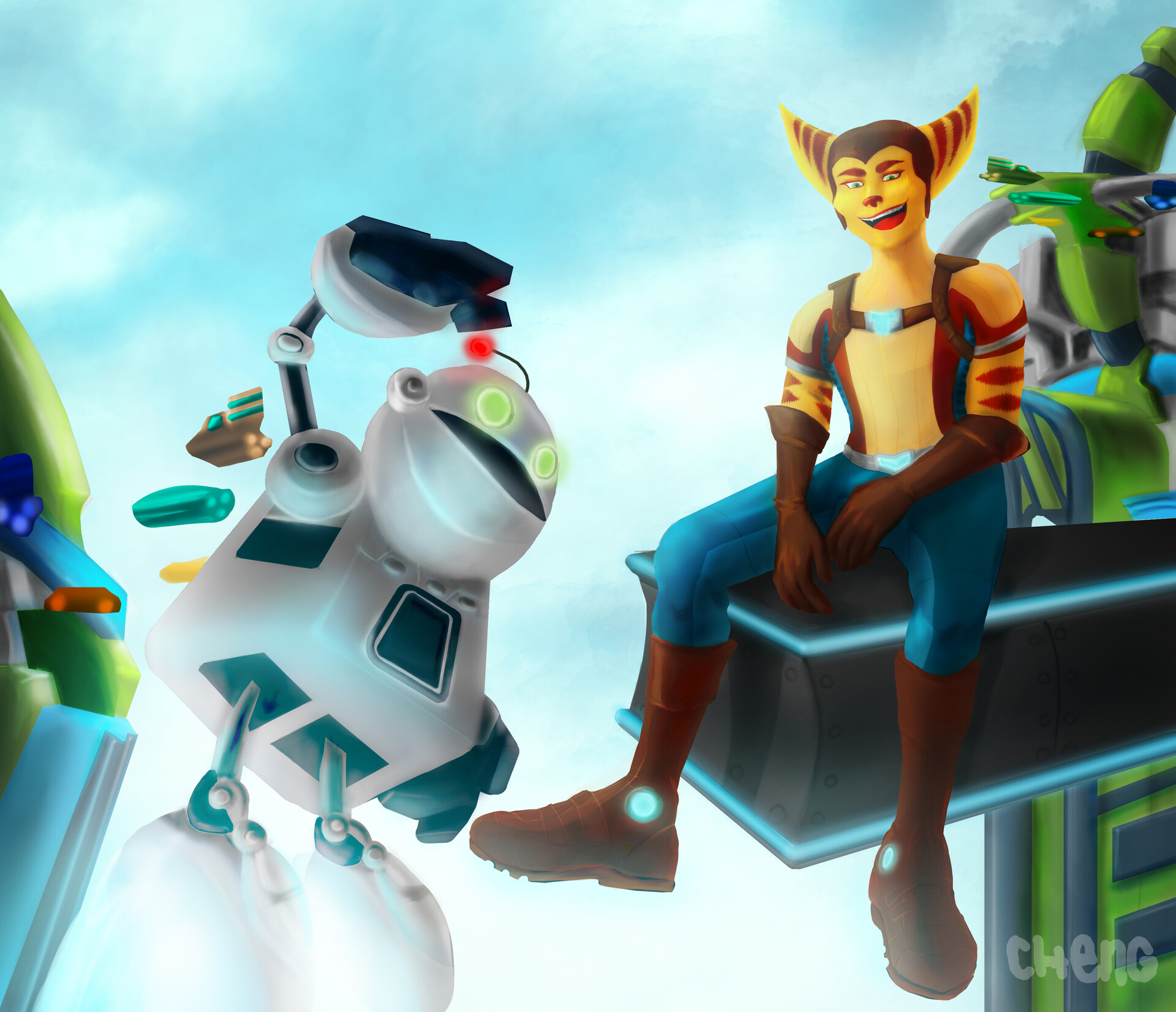 ArtStation - Ratchet and Clank