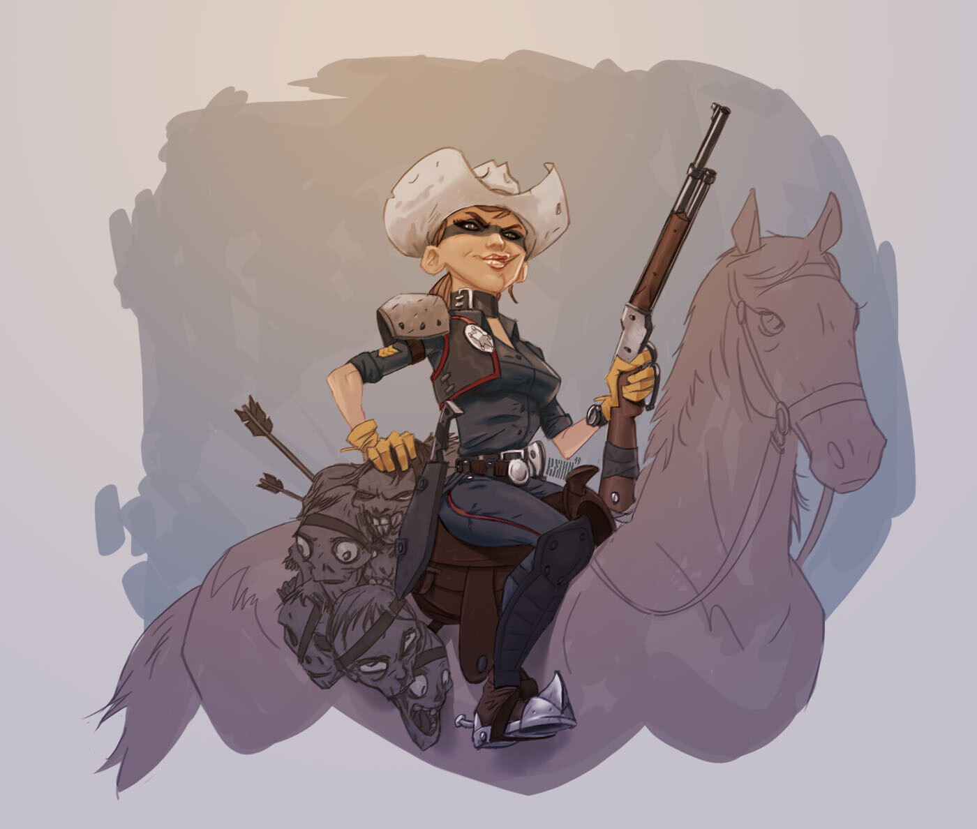 ArtStation - New sheriff