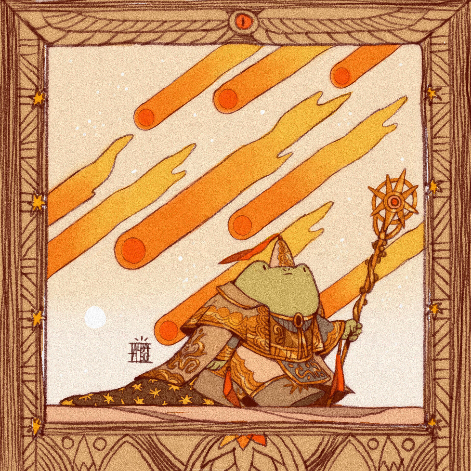 ArtStation - 🌞 Grog, our dark lord is back 🌞☄️