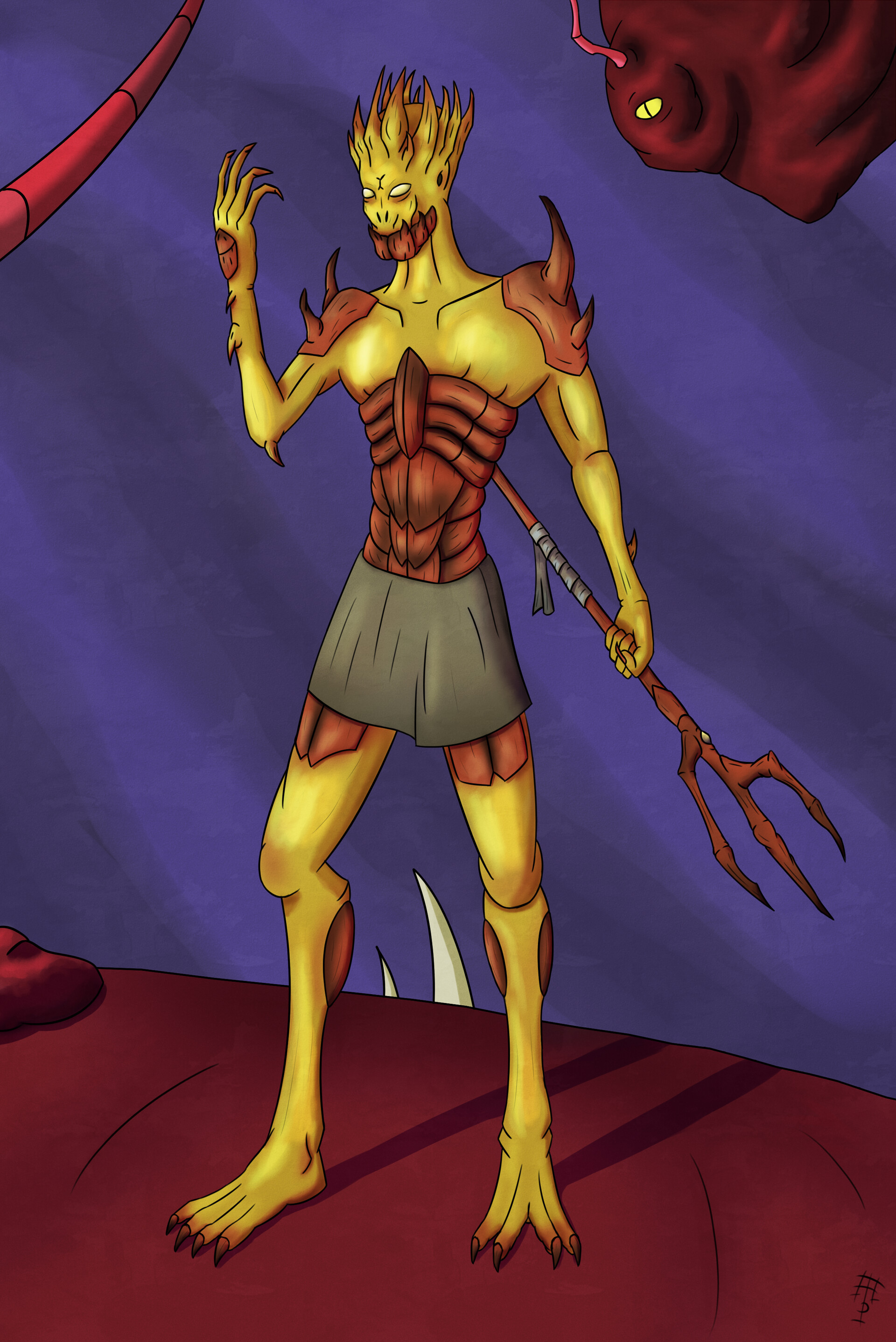 ArtStation - Demon of pride, AntiAntiPaladin