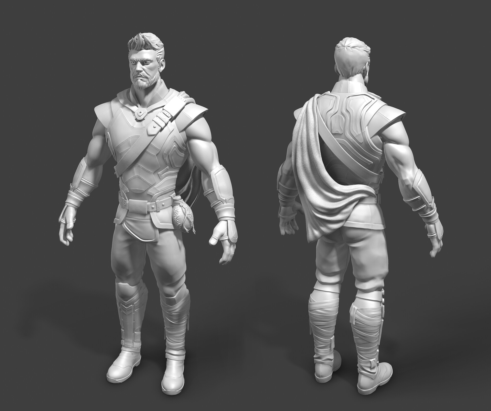 ArtStation - Character sculpting