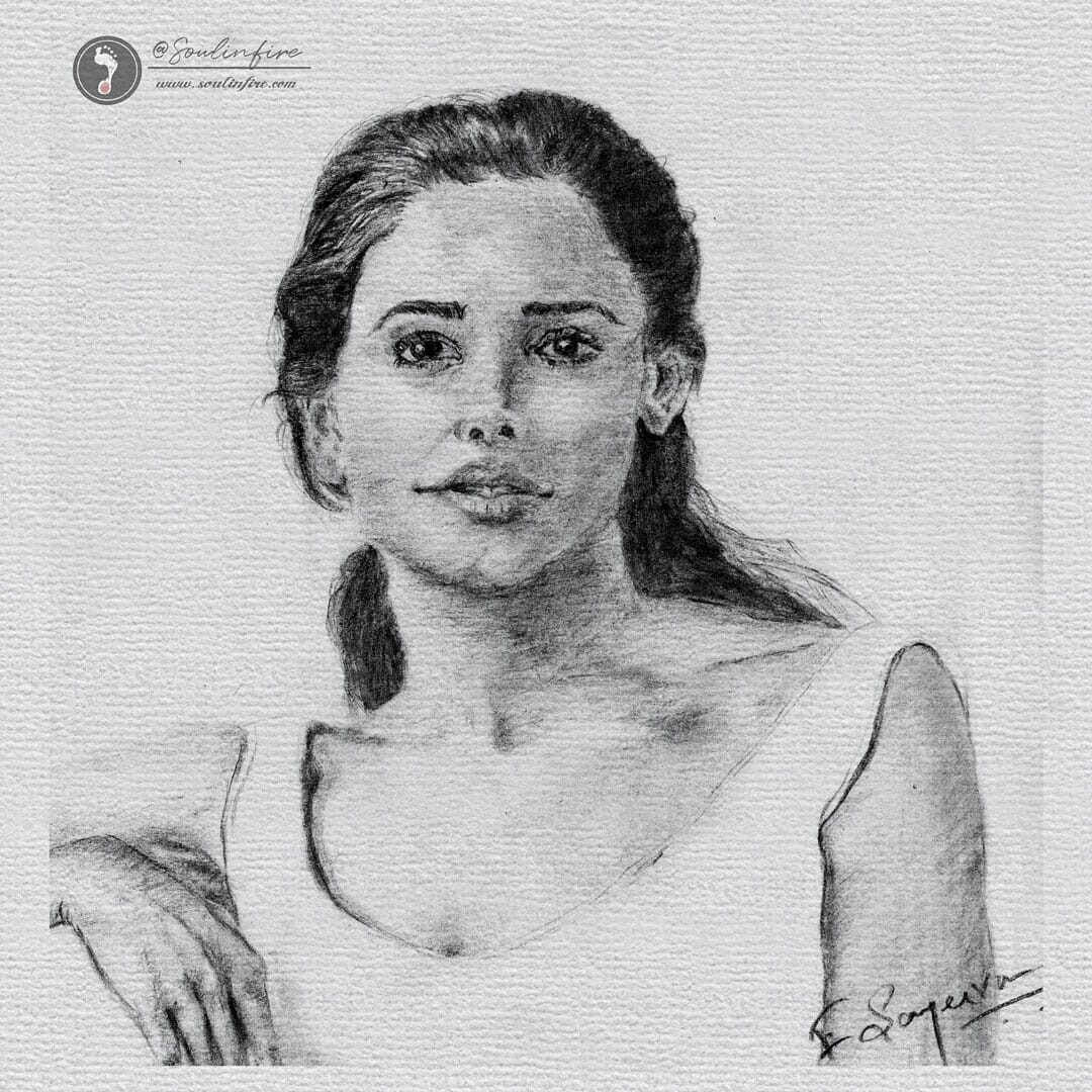 ArtStation - Quick sketch of a girl