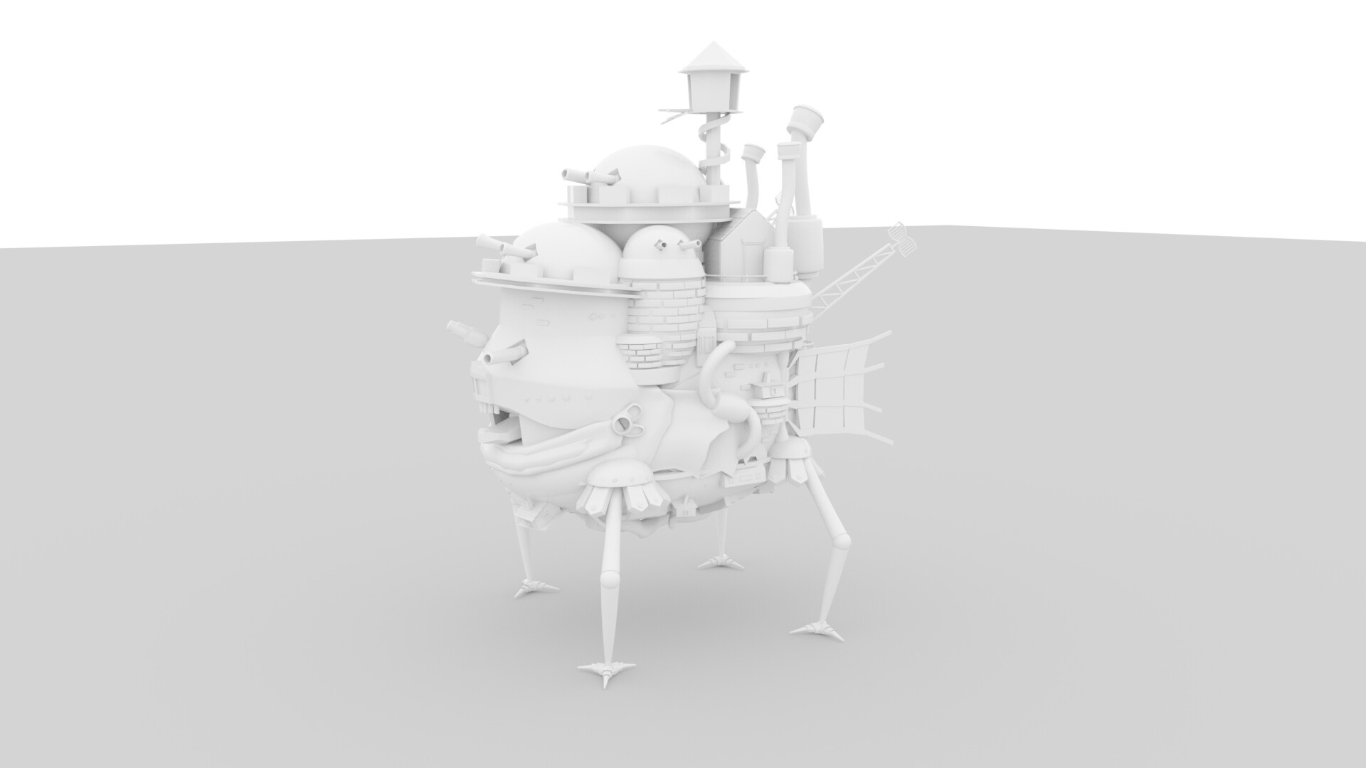 ArtStation - Howl's moving castle