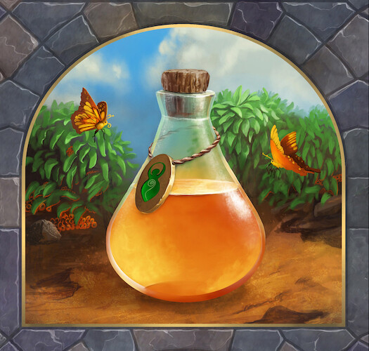 ArtStation - Fertility Potion - 1 of 12 potions in puzzle