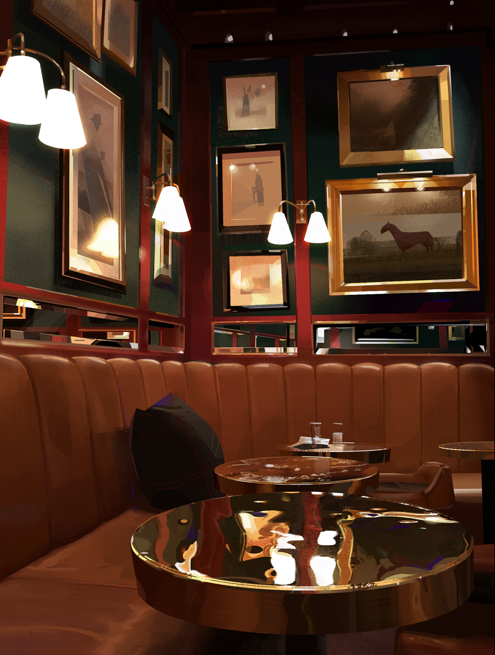 ArtStation - After work painting