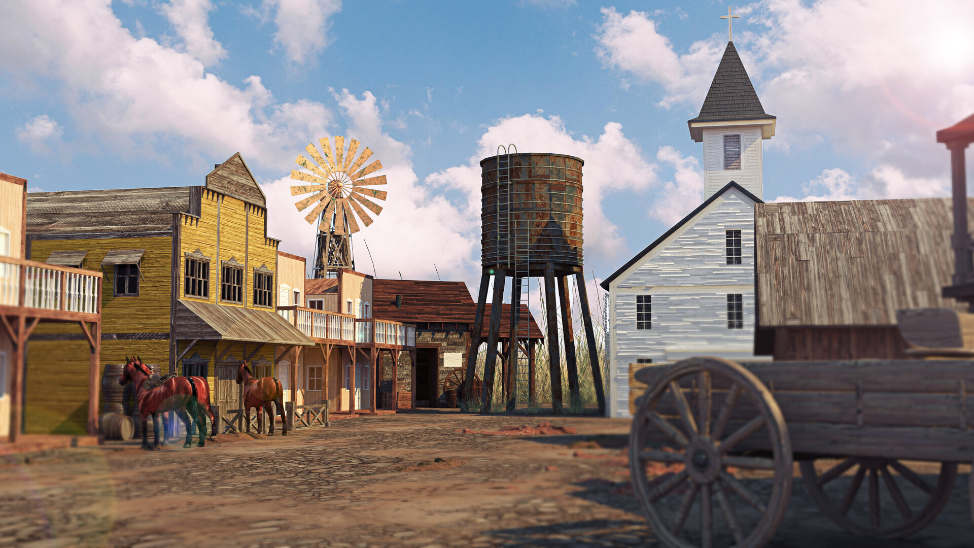 ArtStation - The Wild West