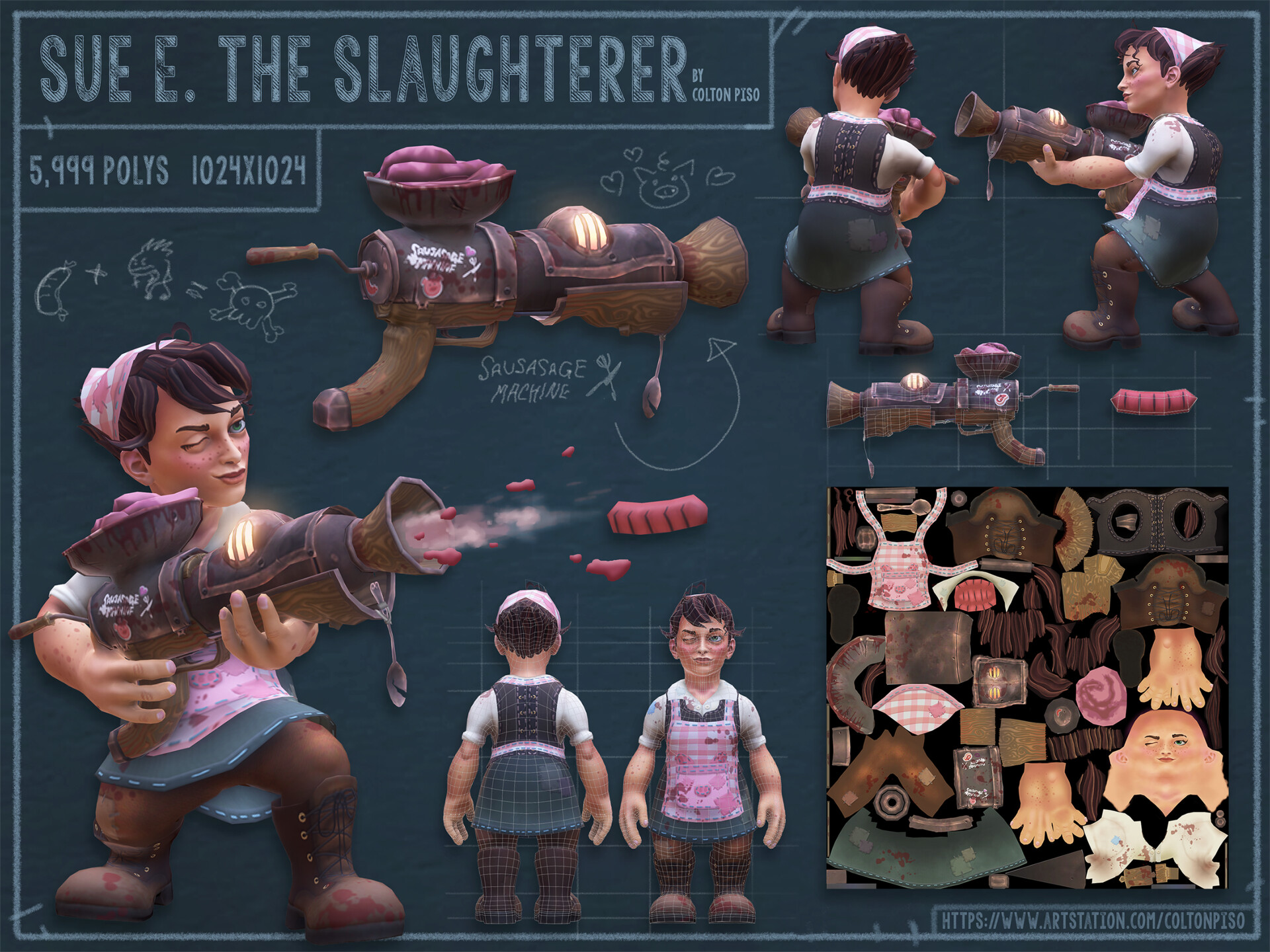 ArtStation - Sue E. The Slaughterer