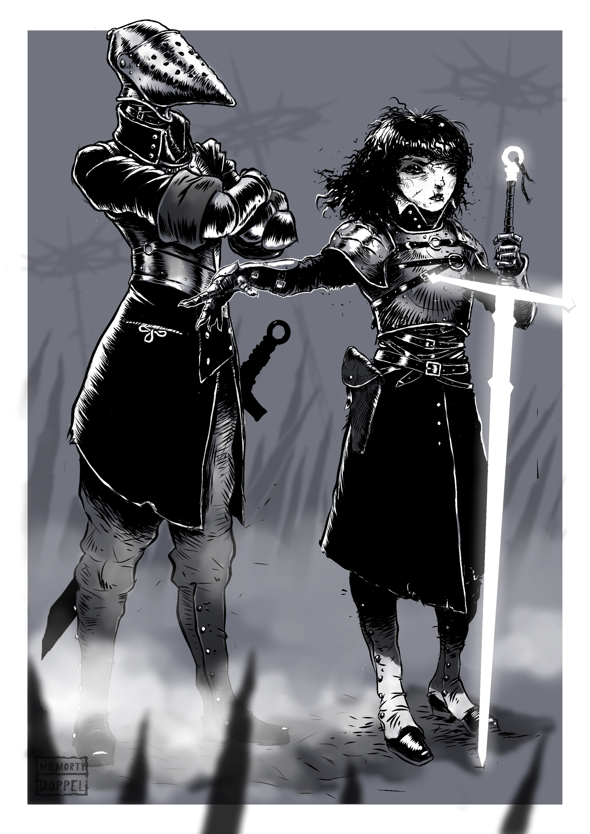 ArtStation - Cursed luck. Taurin