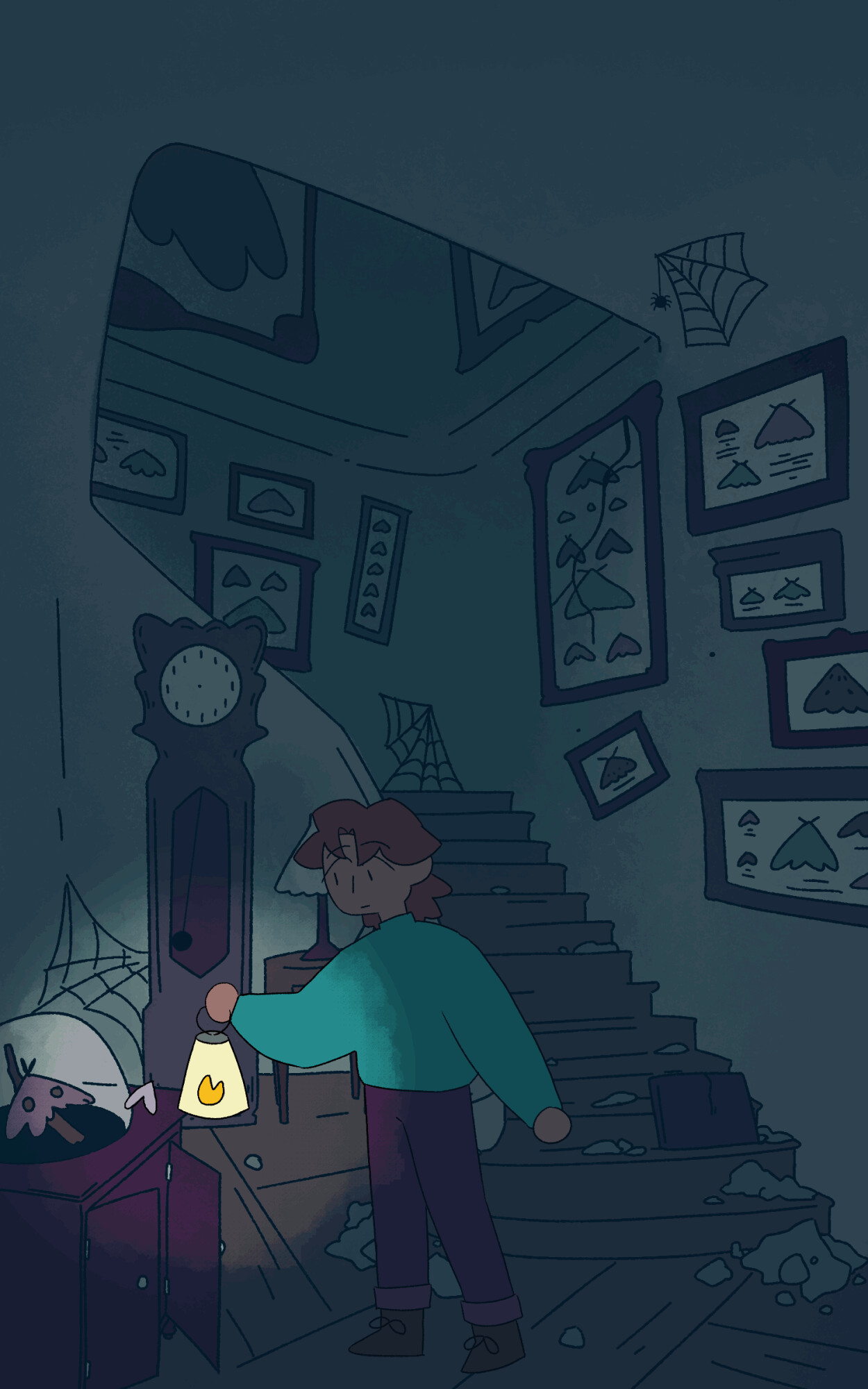 ArtStation - moth house animation