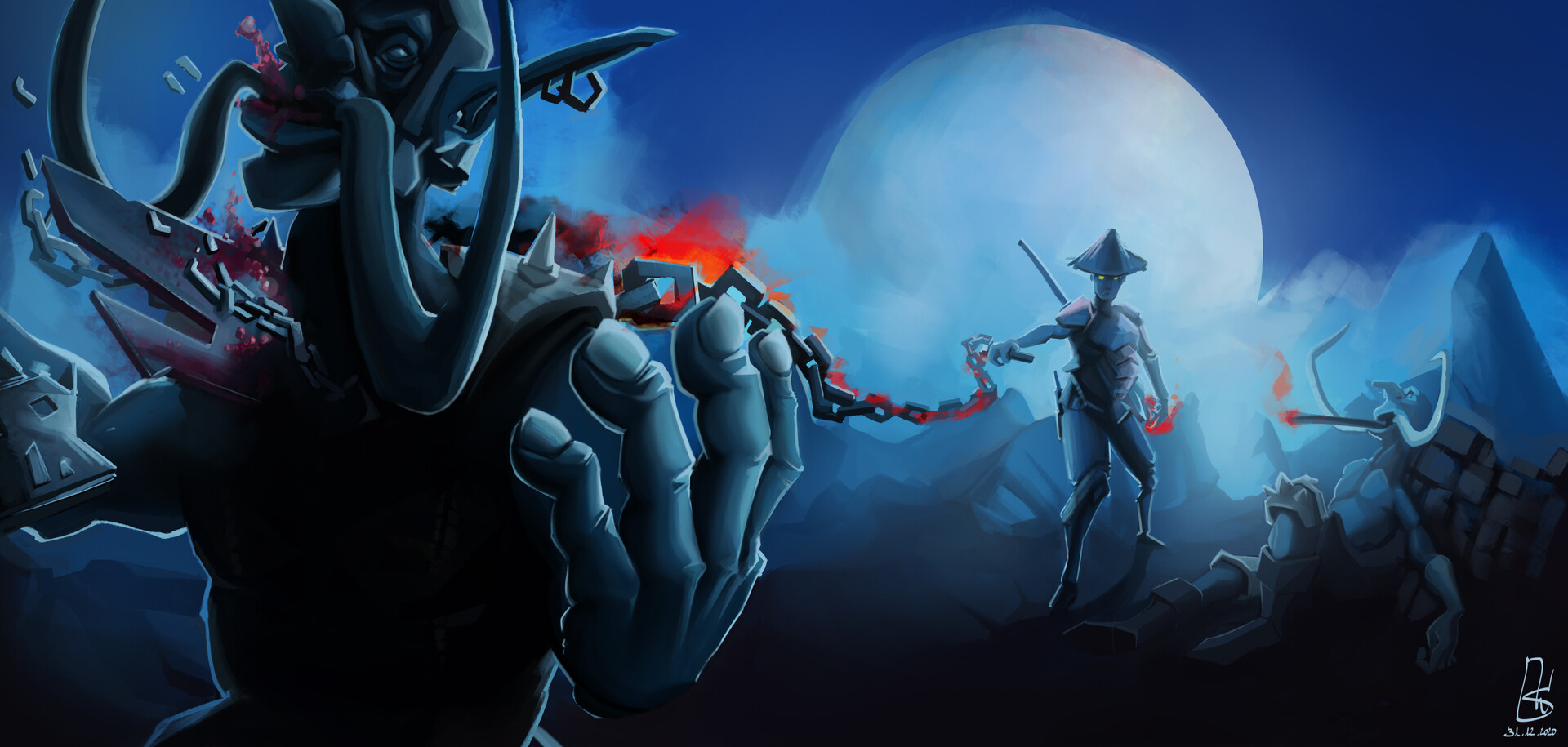 ArtStation - The troll hunting