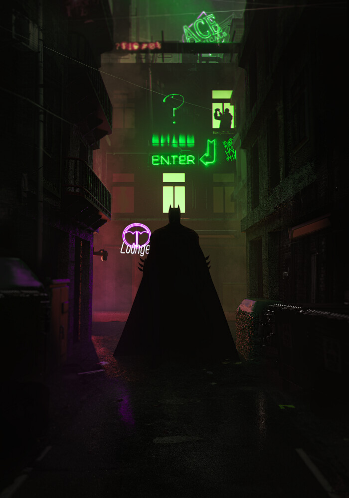 ArtStation - Batman Alleyway