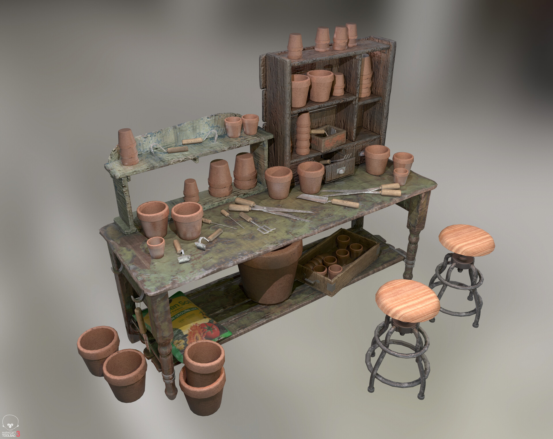 ArtStation - Nursery props