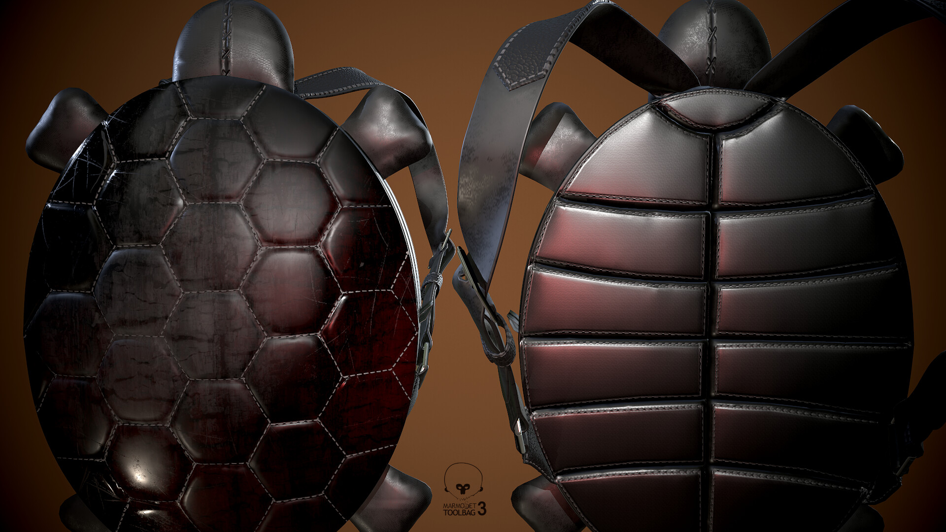 ArtStation - Turtle backpack
