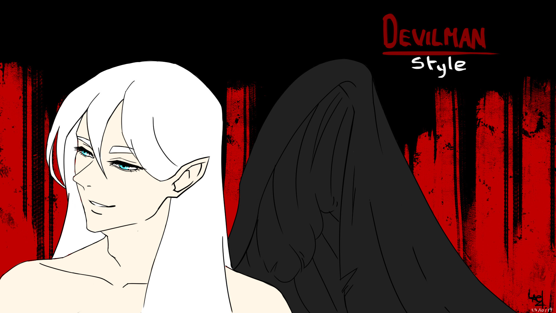 ArtStation - Sephiroth cry baby style.