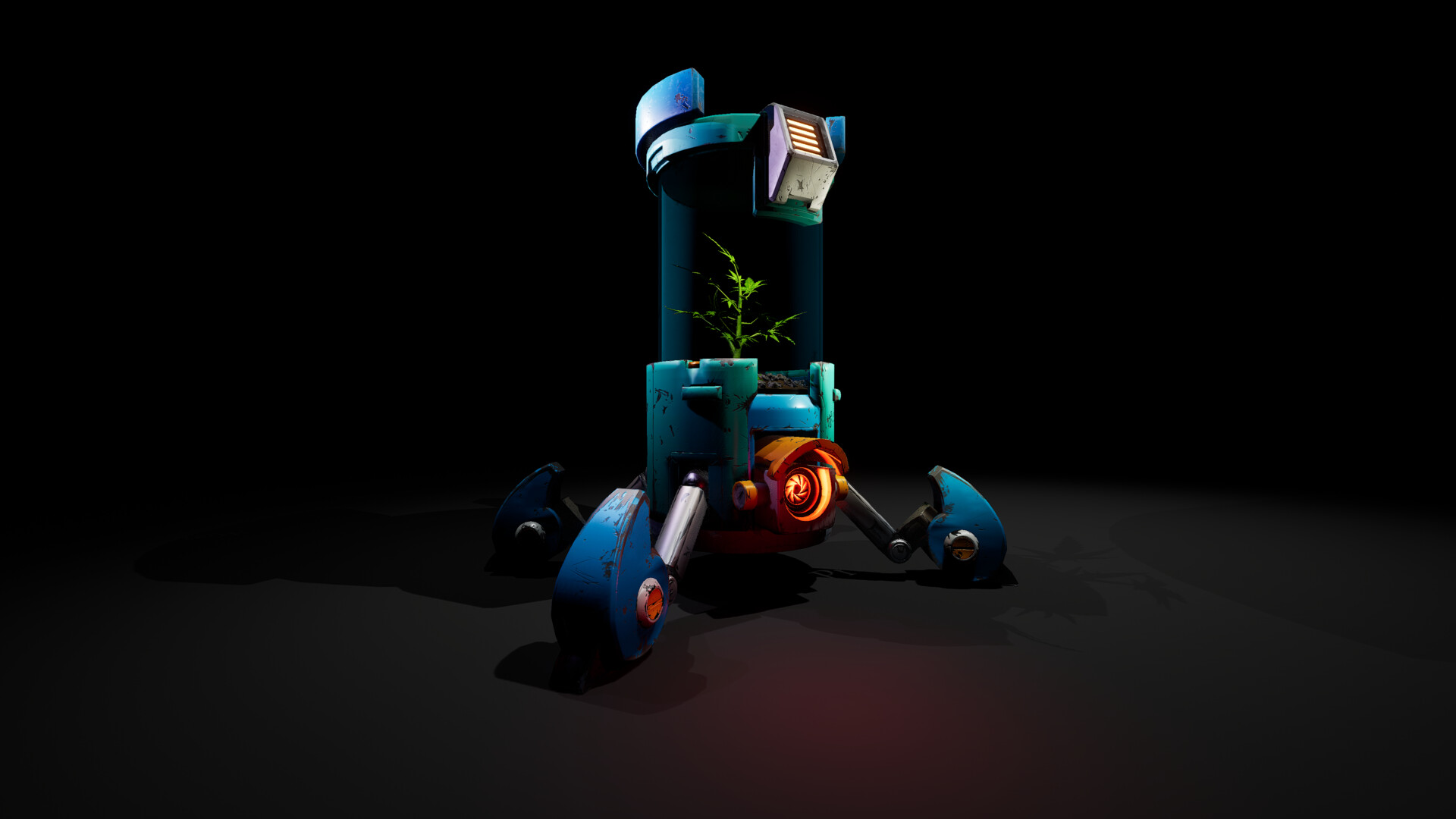 Aubry cabas - Robot aka "Potbot 420"