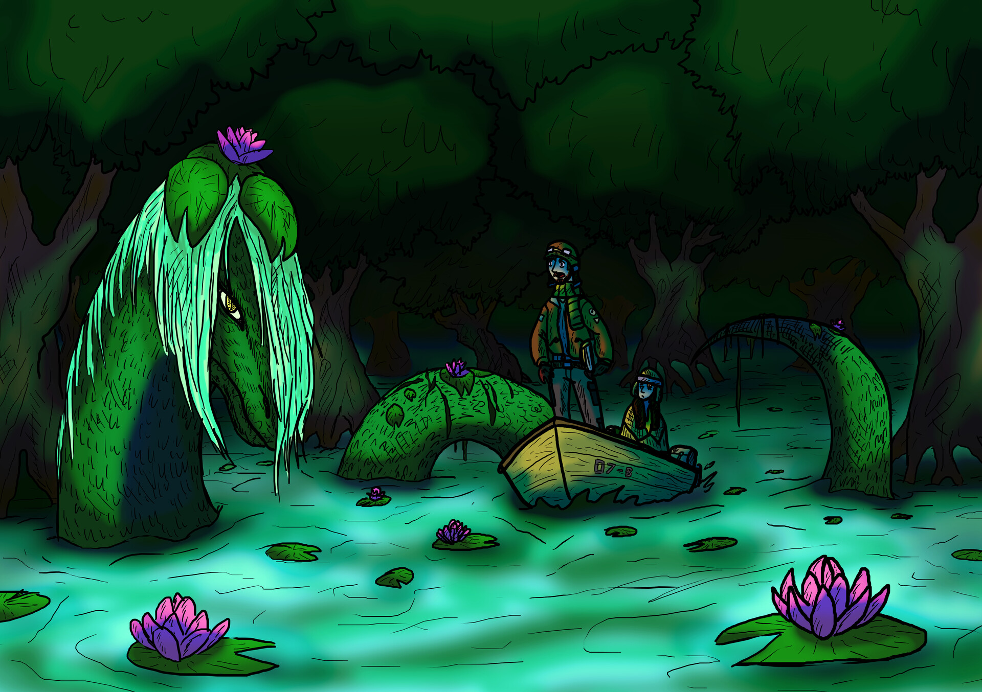 ArtStation - Swamp Dragon