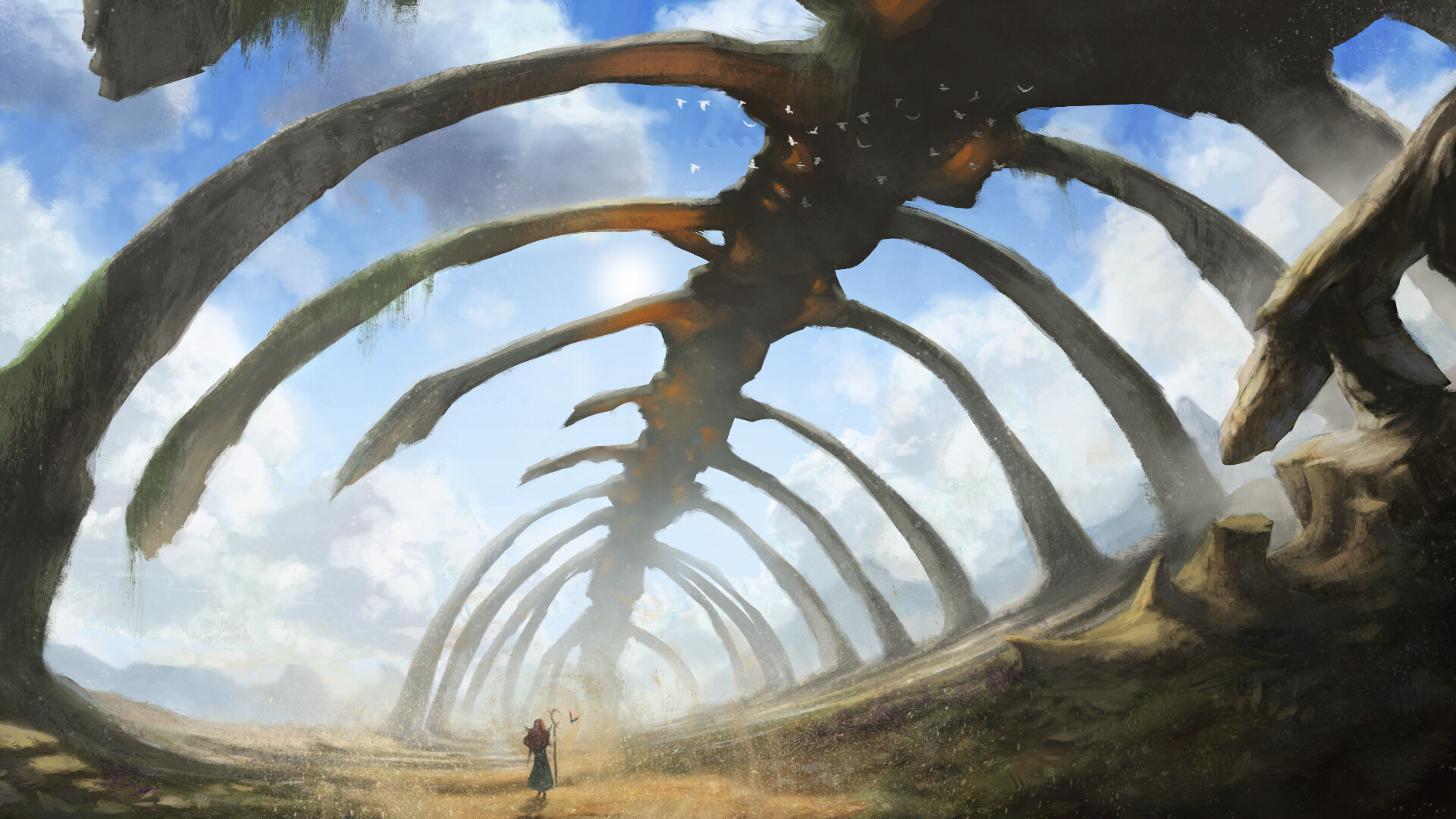 ArtStation - The Giant's Rest