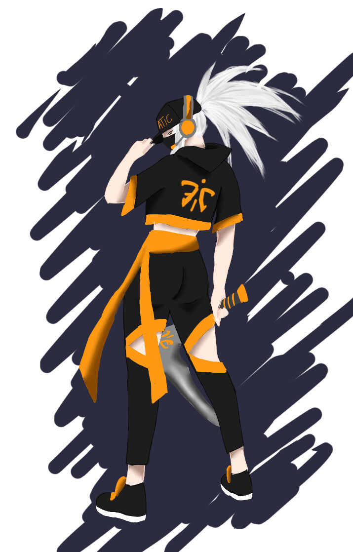 ArtStation - Concept Akali Fnatic