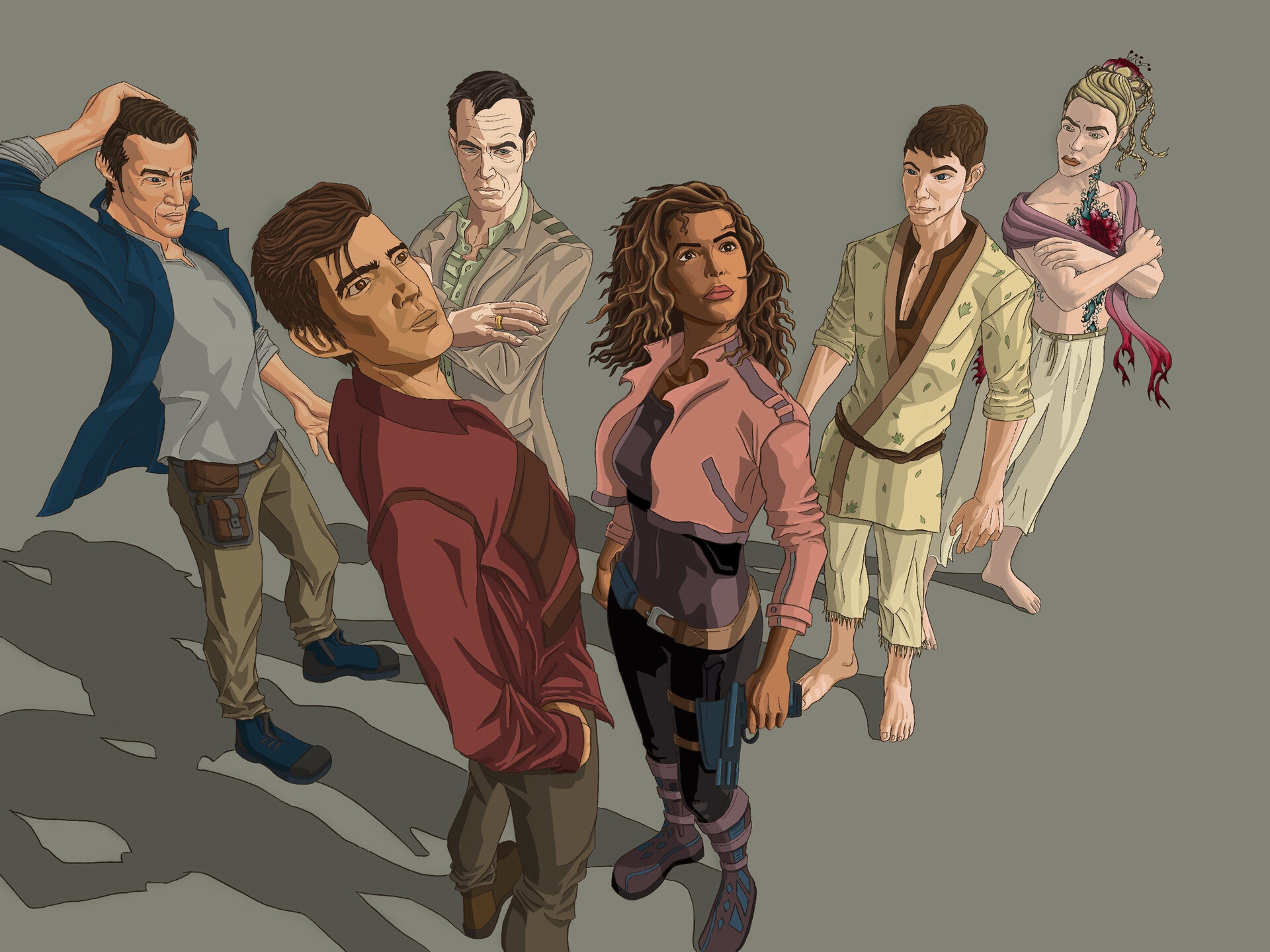 ArtStation - Introducing the Characters