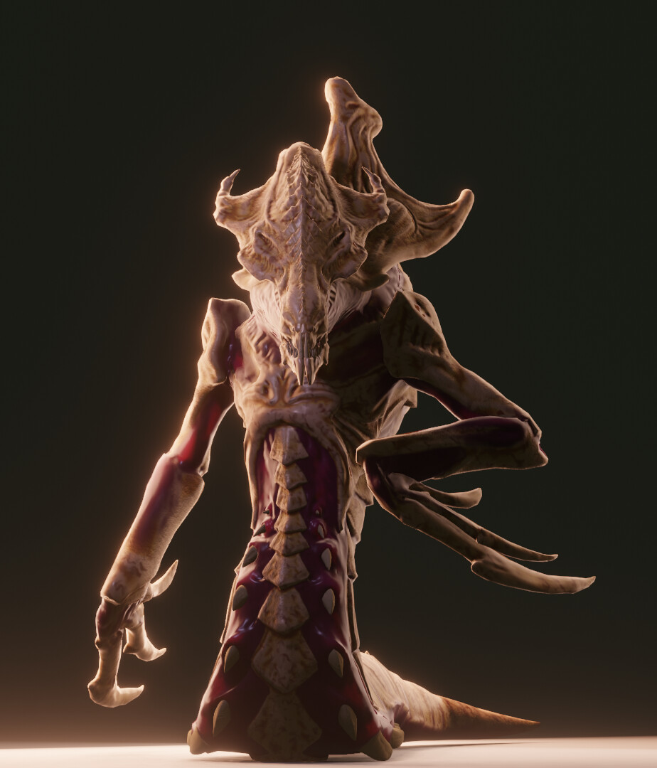 Evgeny Zatolokin - Hydralisk - Starcraft fan art