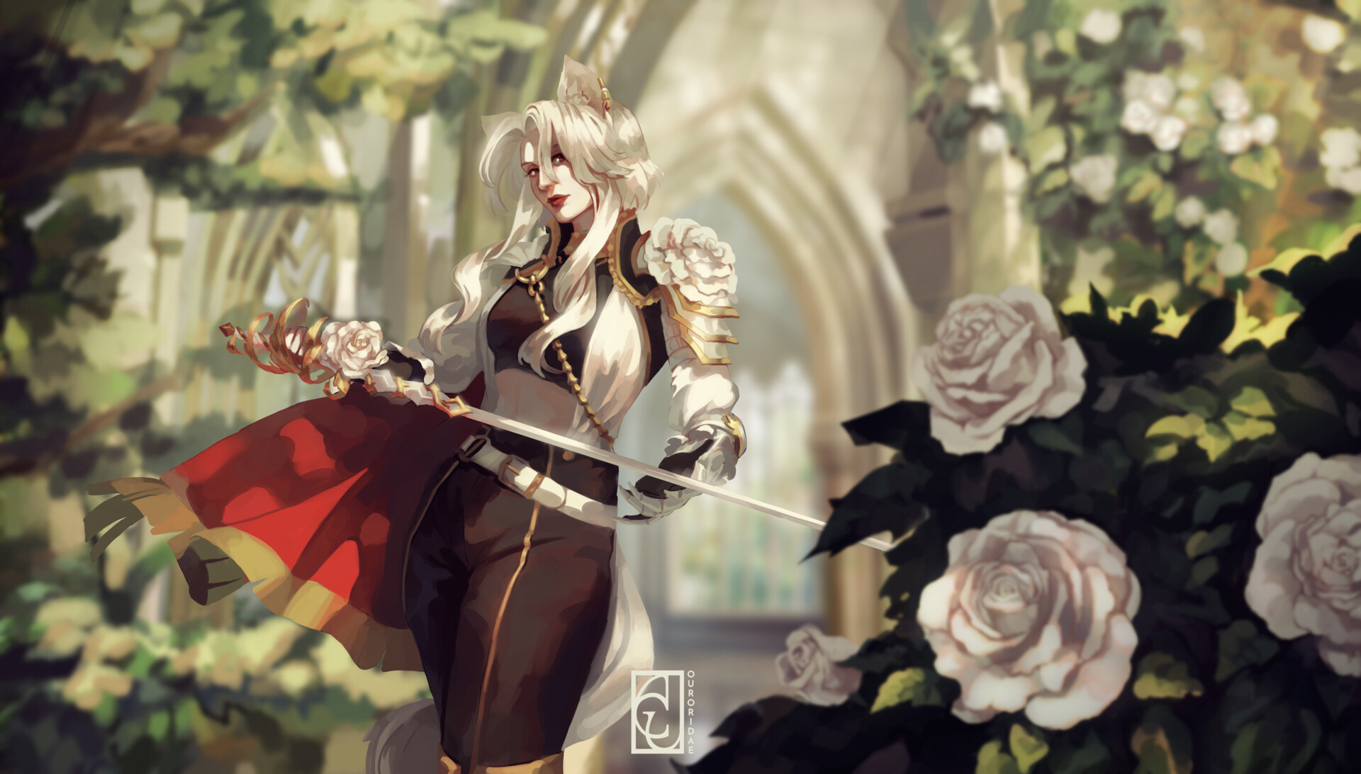 The White Rose Knight Heralds a New Beginning [Health:2300] : r ...