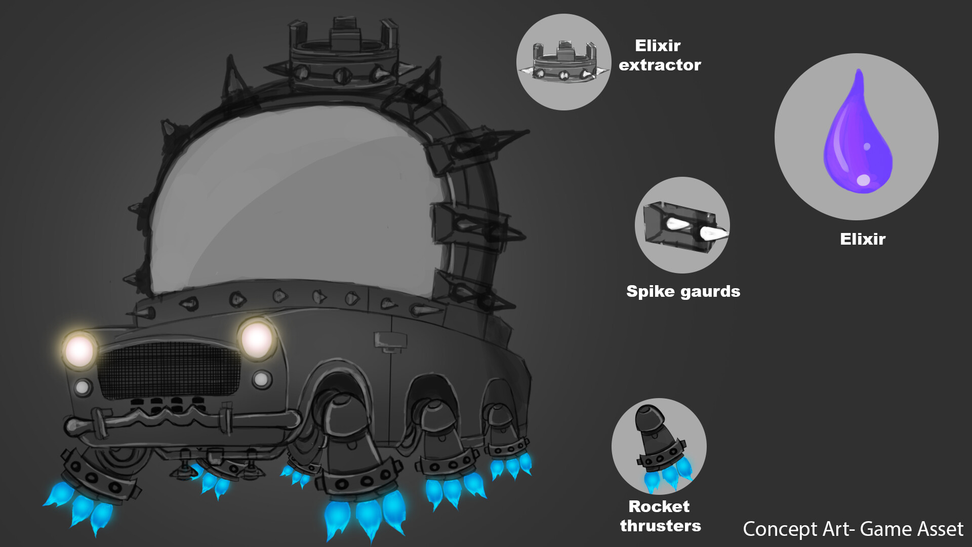 ArtStation - elixir transportation concept art