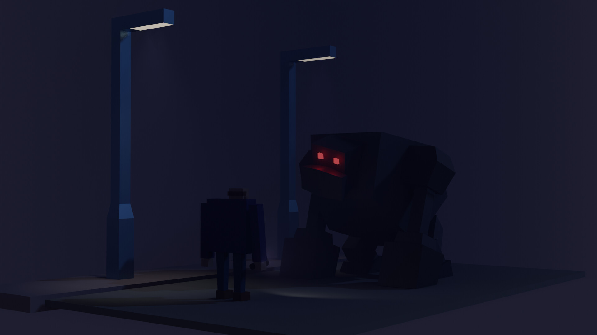 ArtStation - Cube Monster