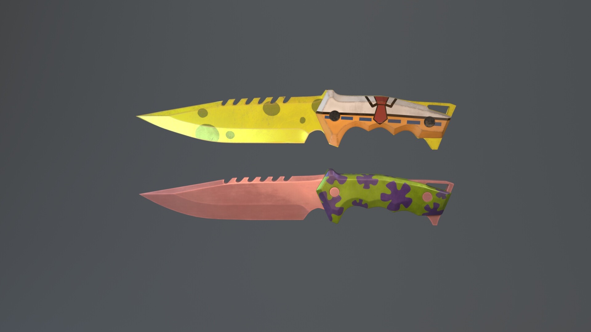 ArtStation - Prism Knife ft. Spongebob
