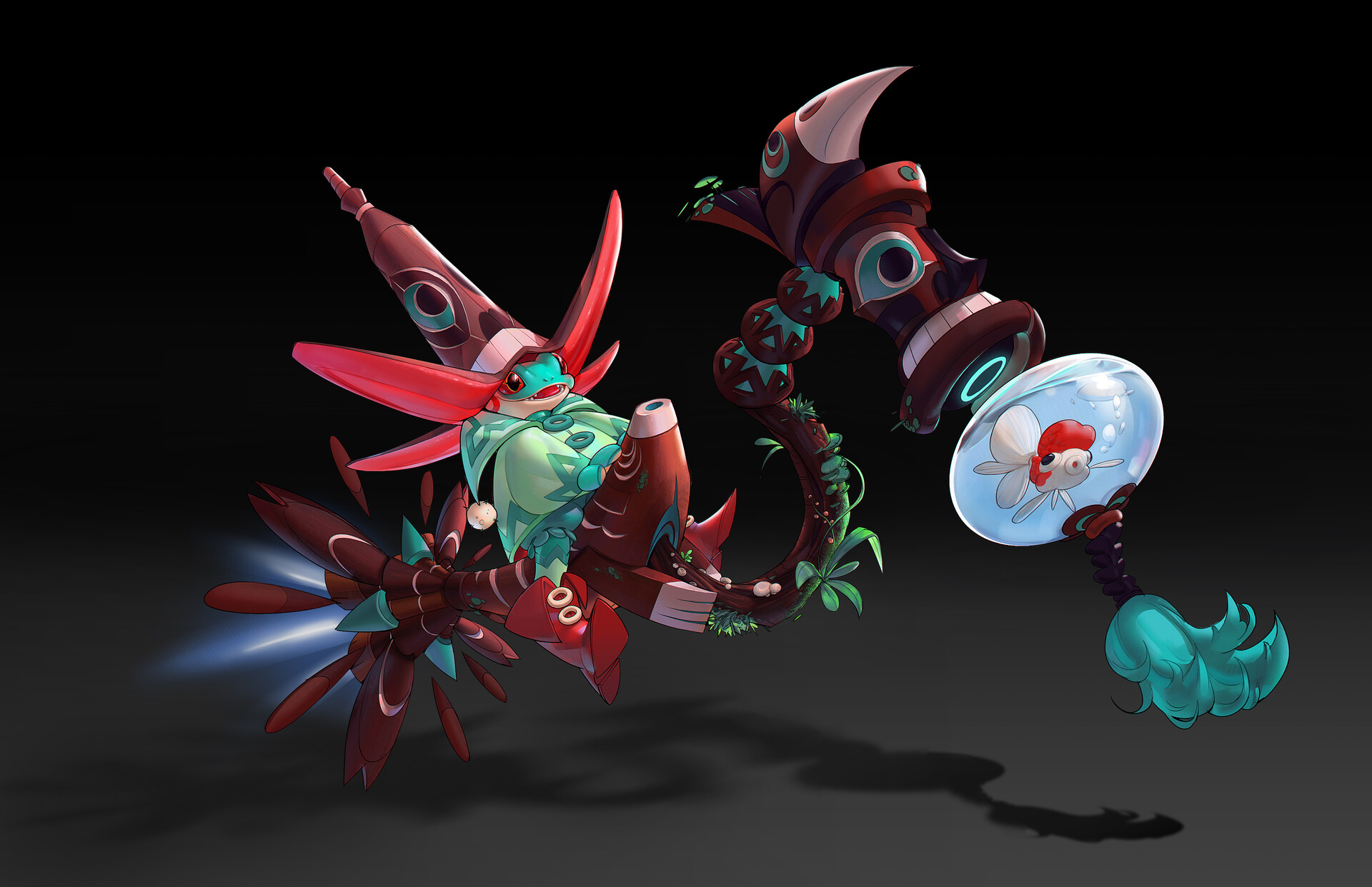 ArtStation - Frog Wizard