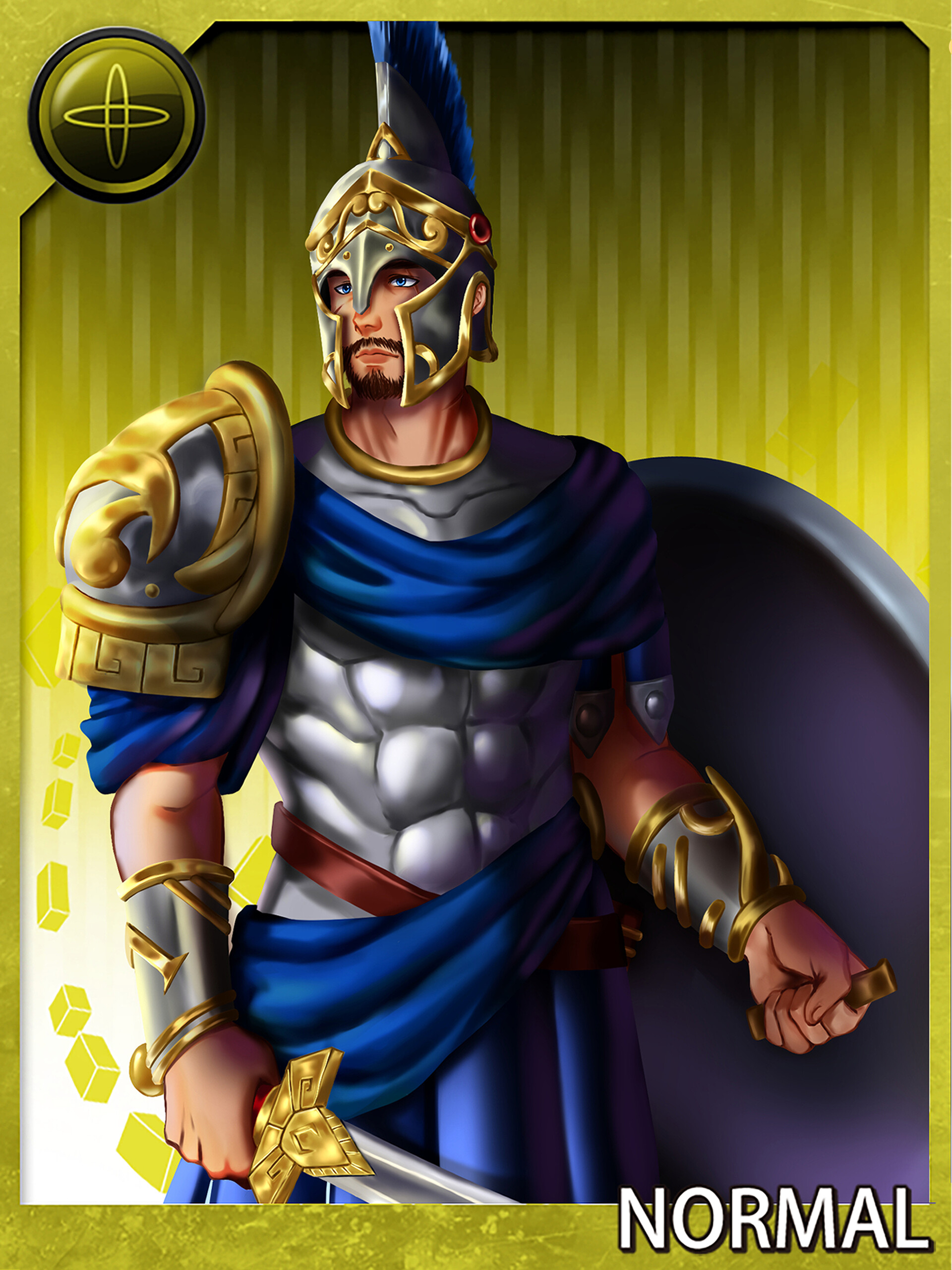 ArtStation - Spartan cards