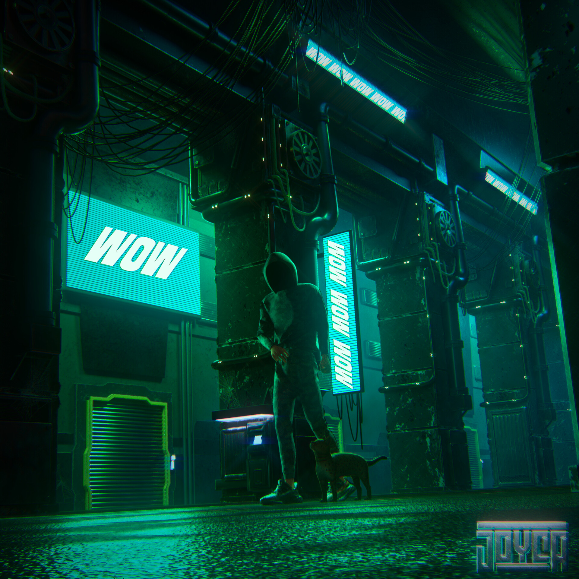 ArtStation - WOW WOW WOW - Cover animated