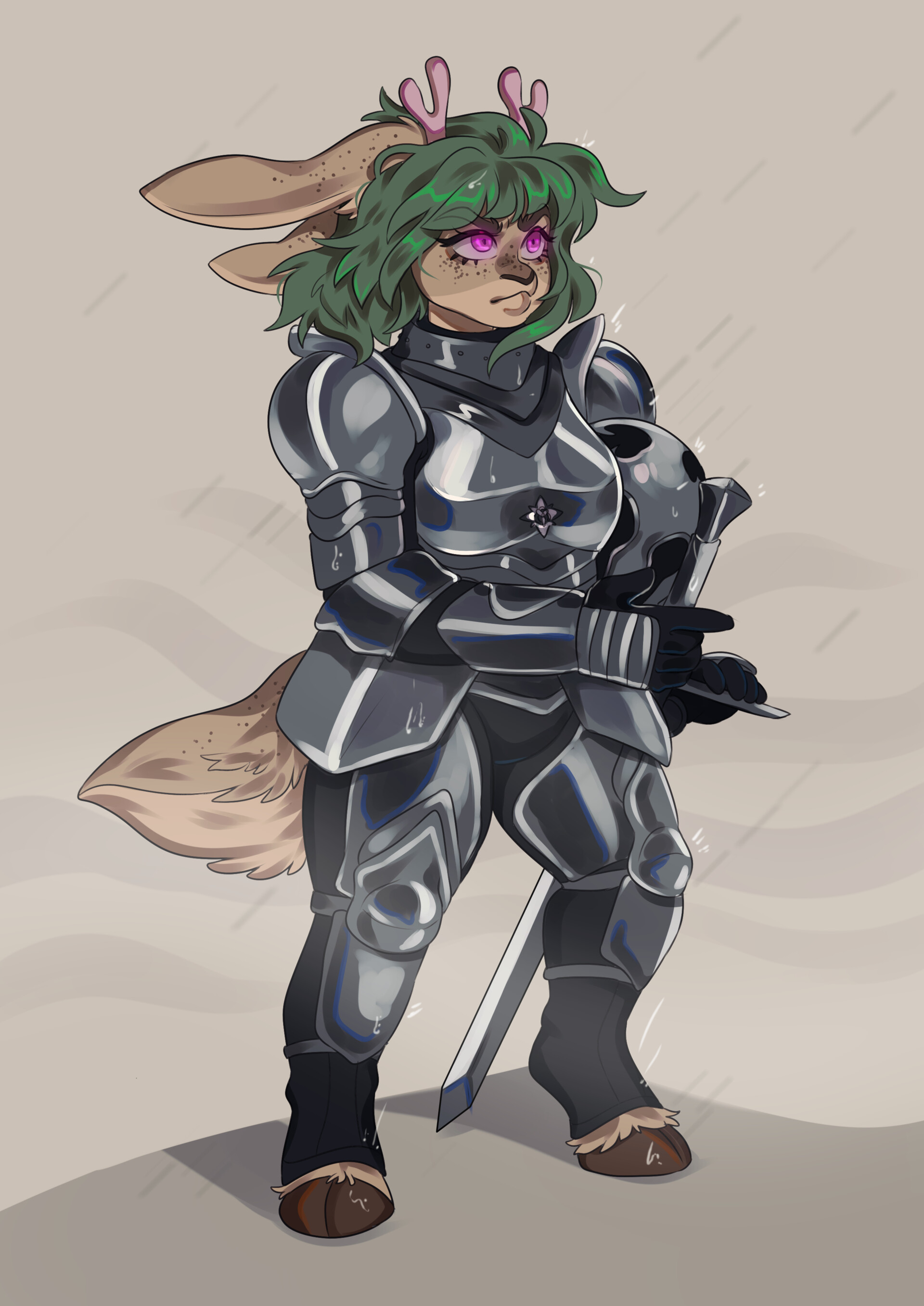 ArtStation - Bunny warrior