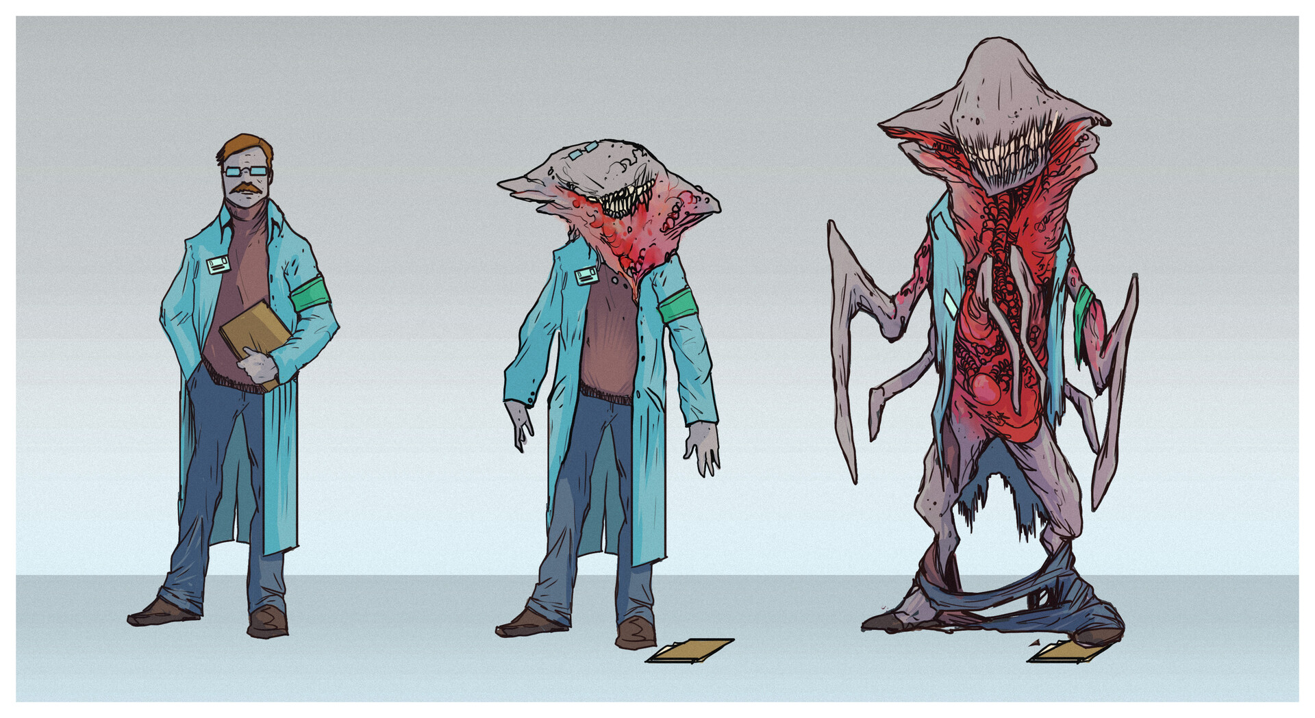 ArtStation - Horror Character Concept 02