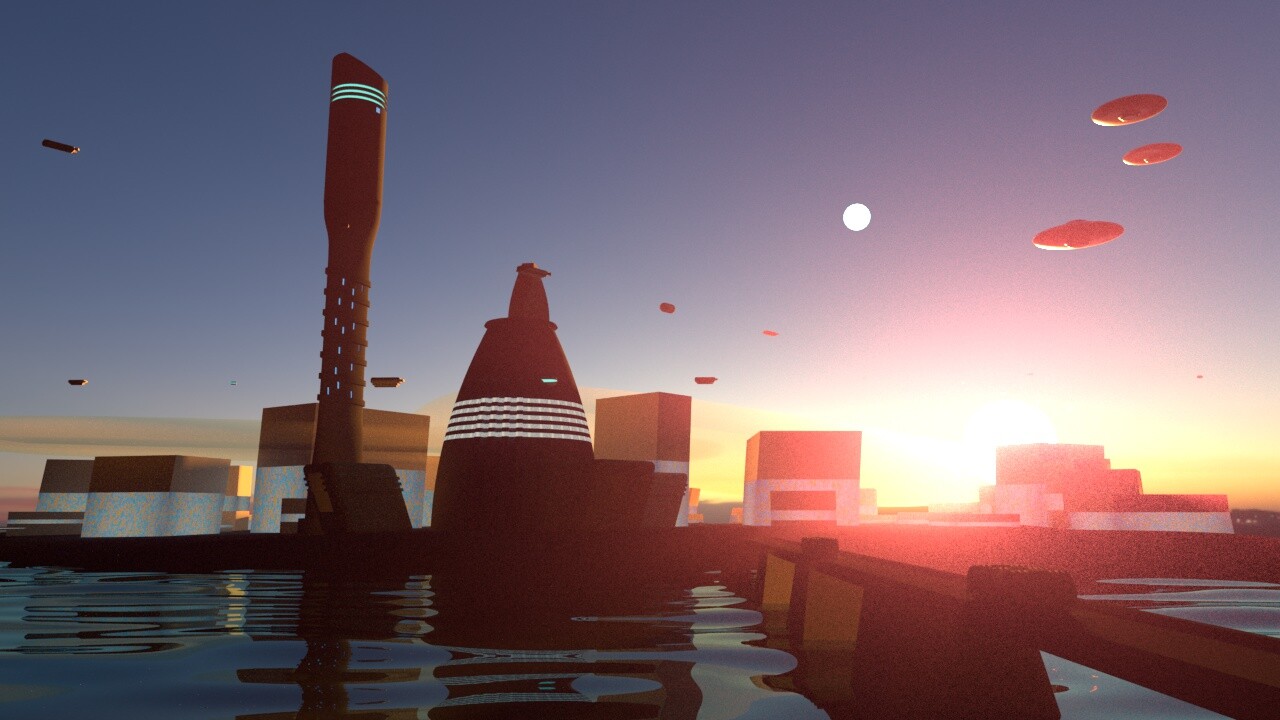 ArtStation - Red City