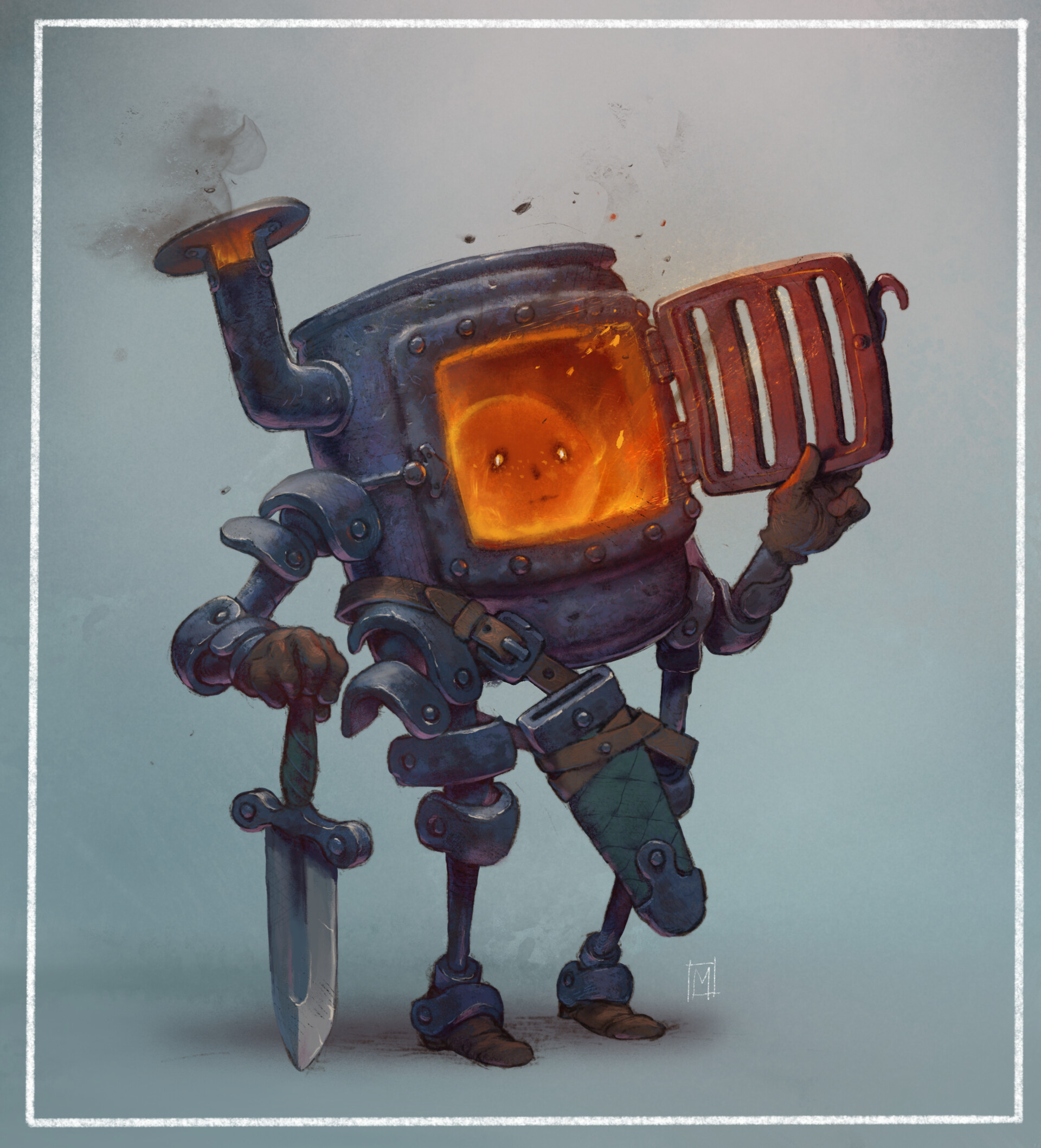 ArtStation - Furnace Knight