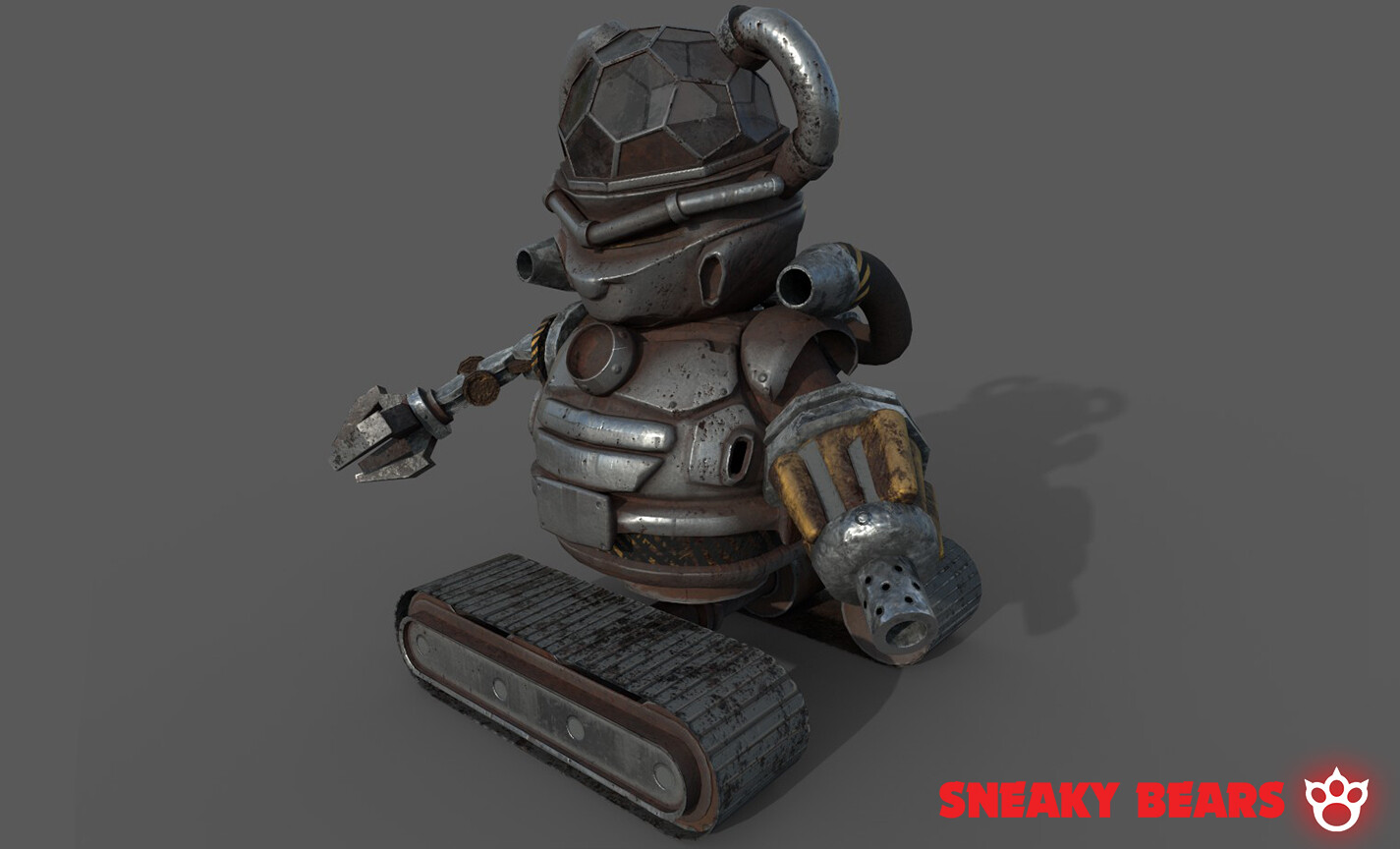 Mario Sena - Sneaky Bears_ BossRobot