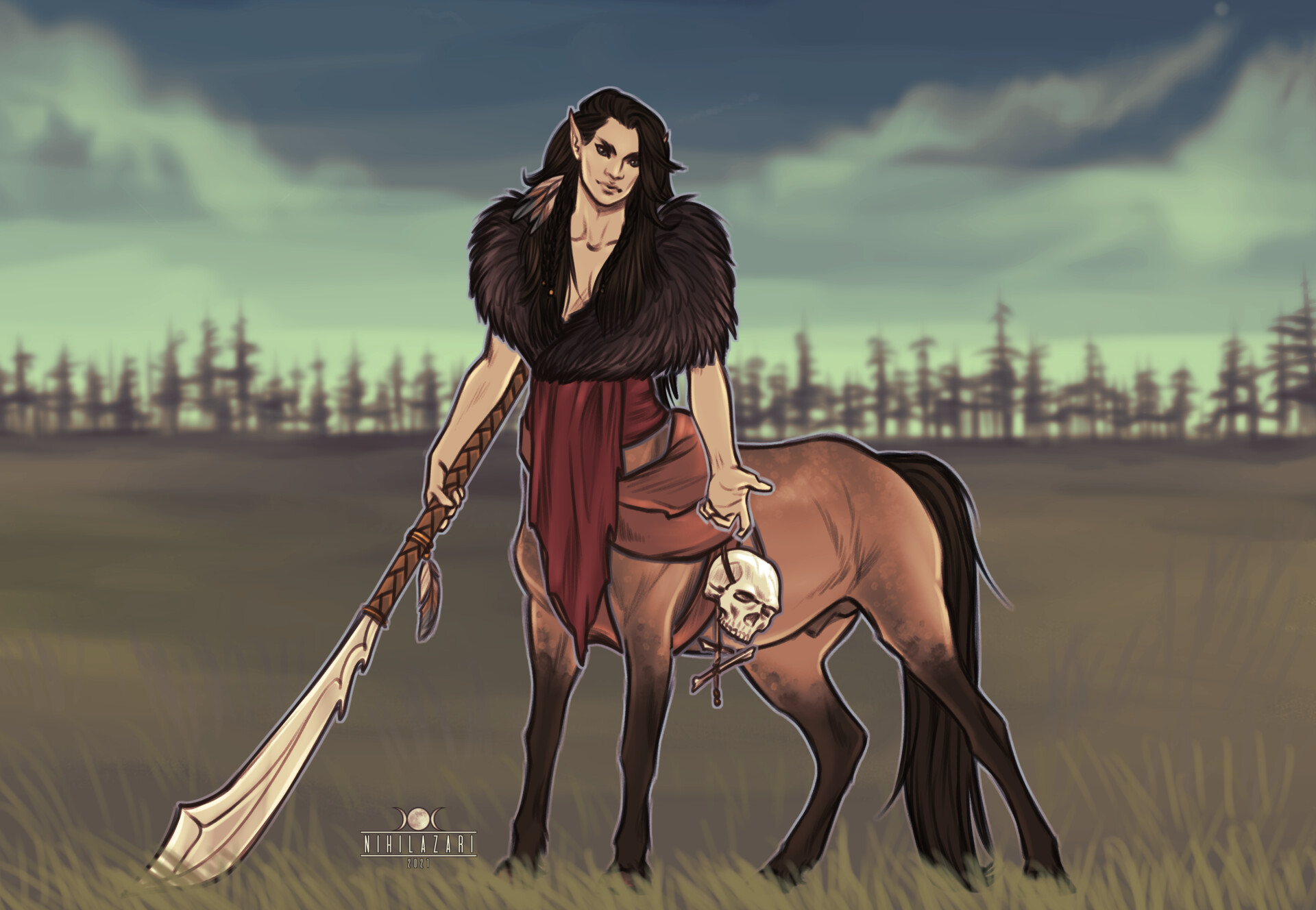 ArtStation - Centaur: Xanthos Character Concept