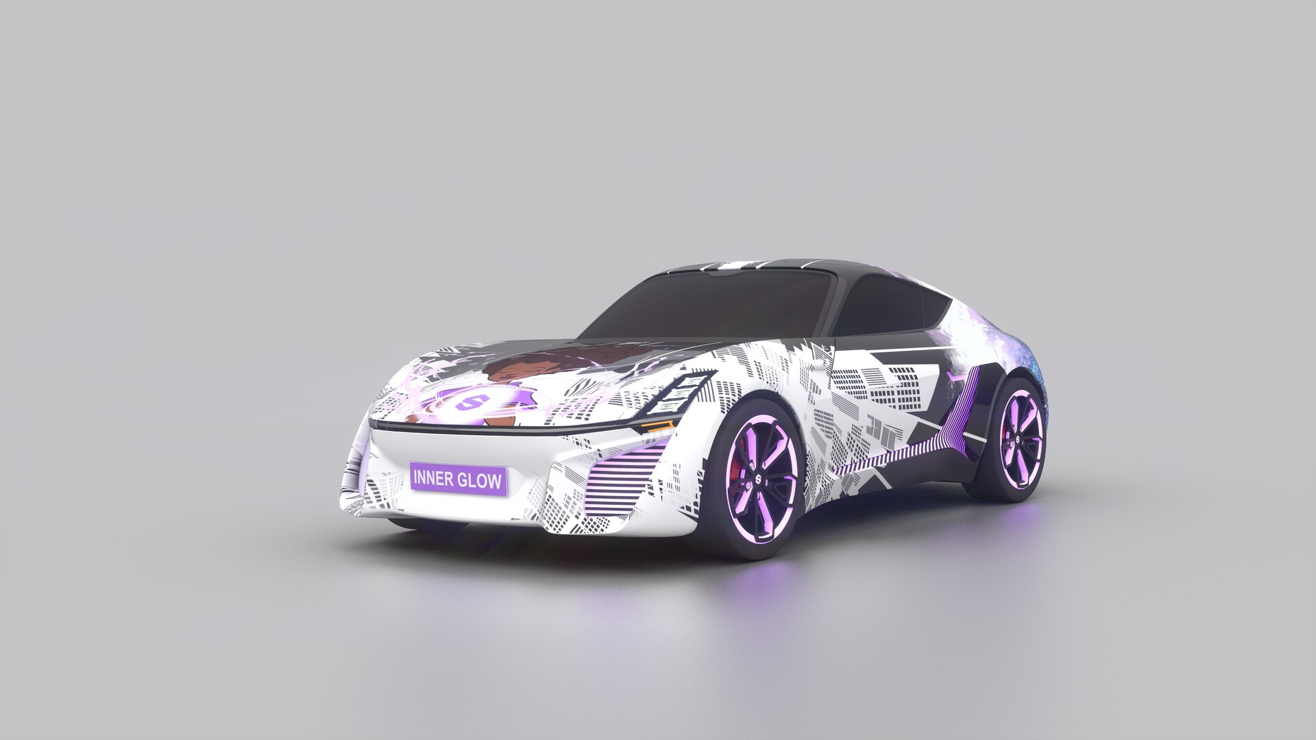 ArtStation - Inner Glow Art Car