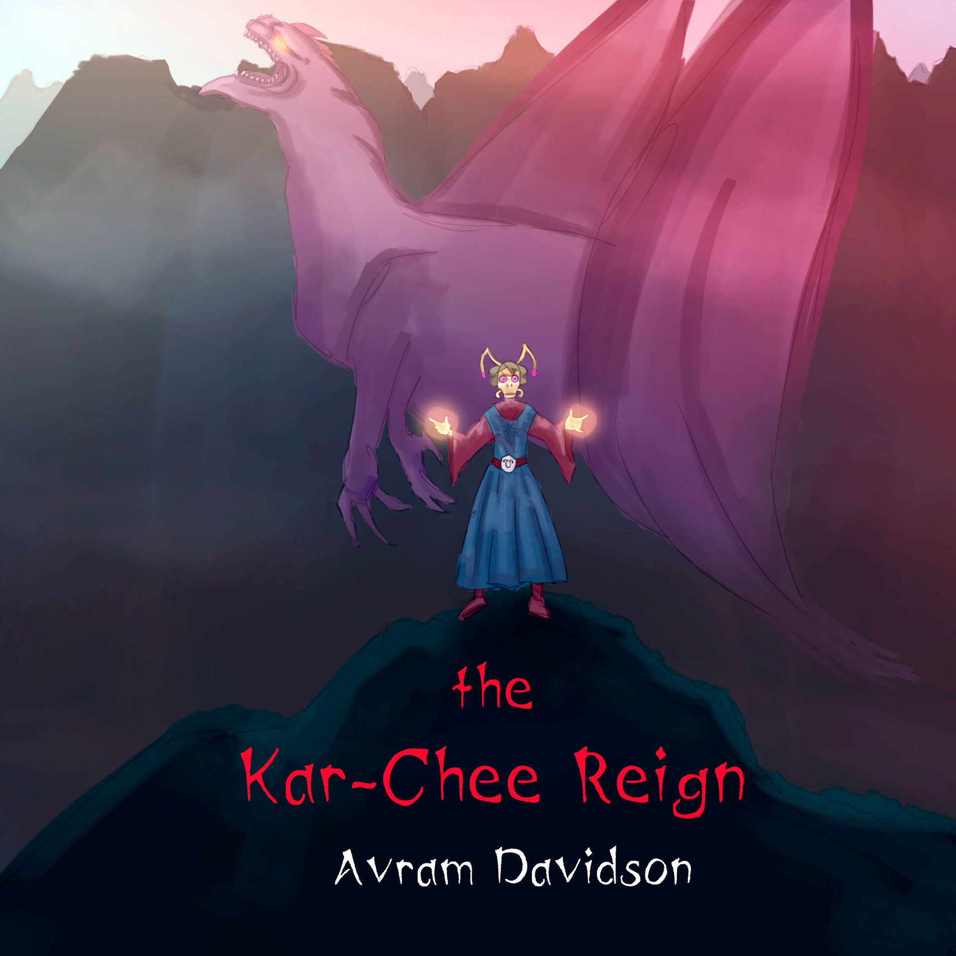 ArtStation - Audiobook Cover - The Kar-Chee Reign