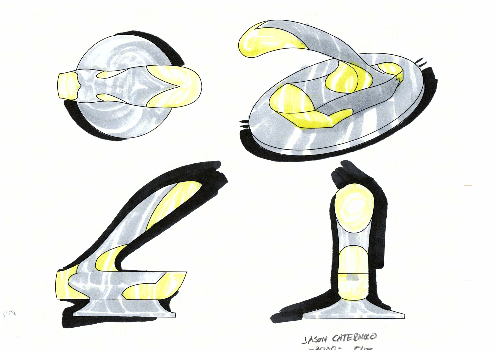 Jason Caternolo - Lamp & Personal Light Design Ideations