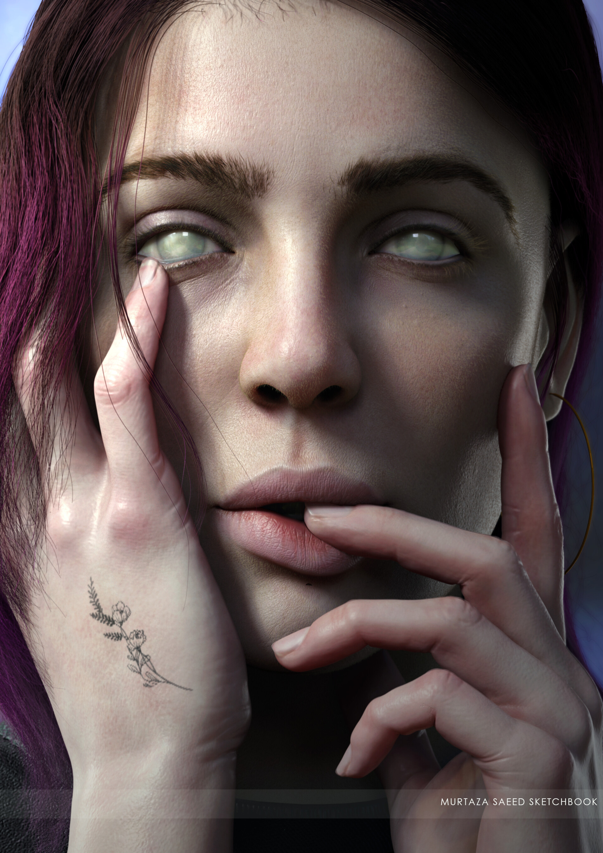 ArtStation - Blind Girl