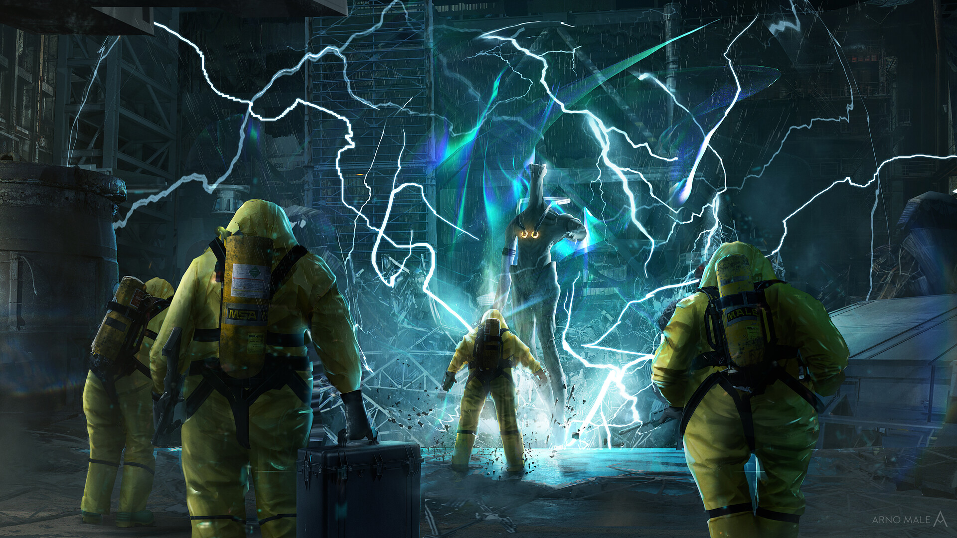 Arno Male - Oil rig anomaly