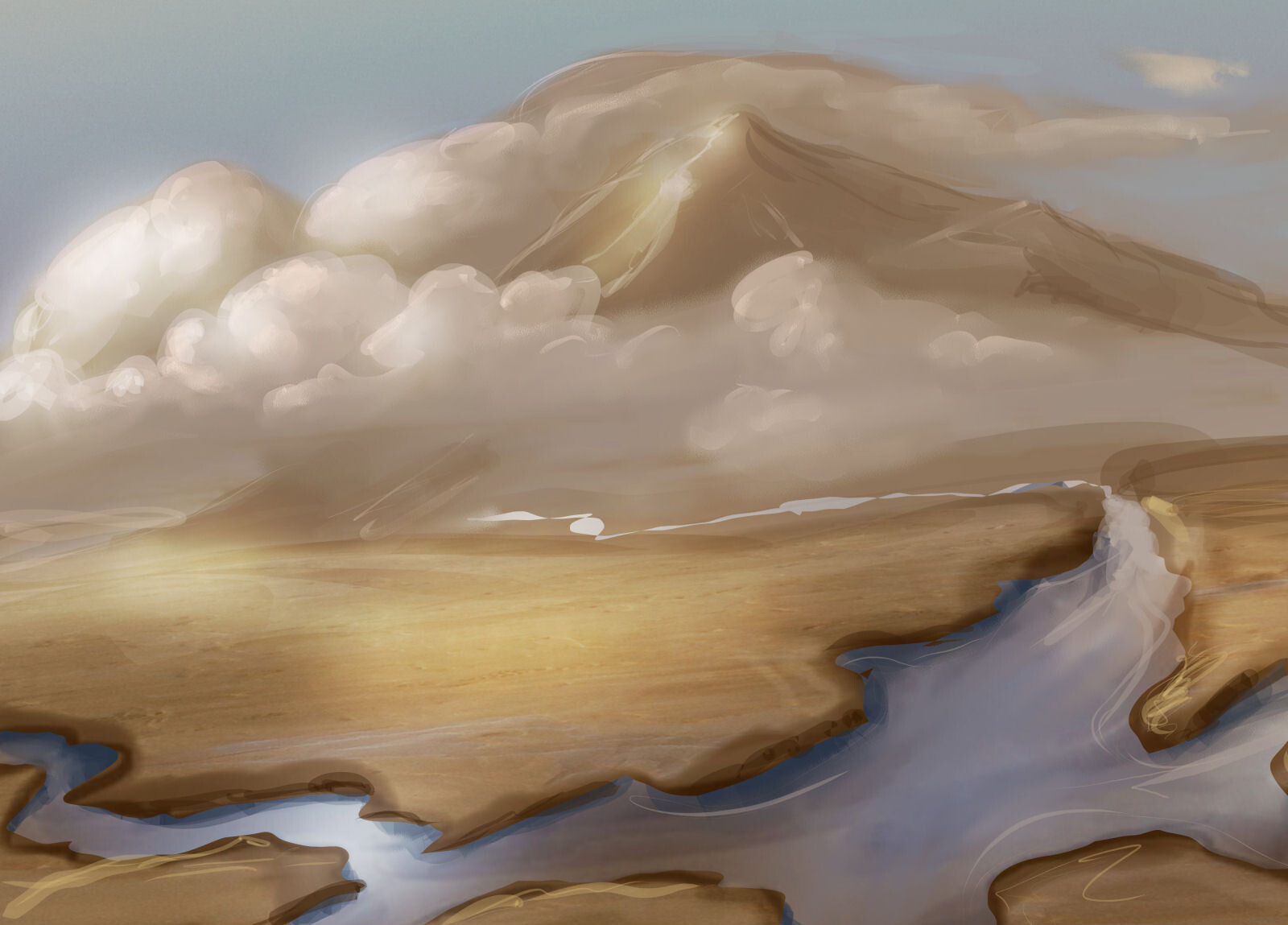 ArtStation - Desert Stream