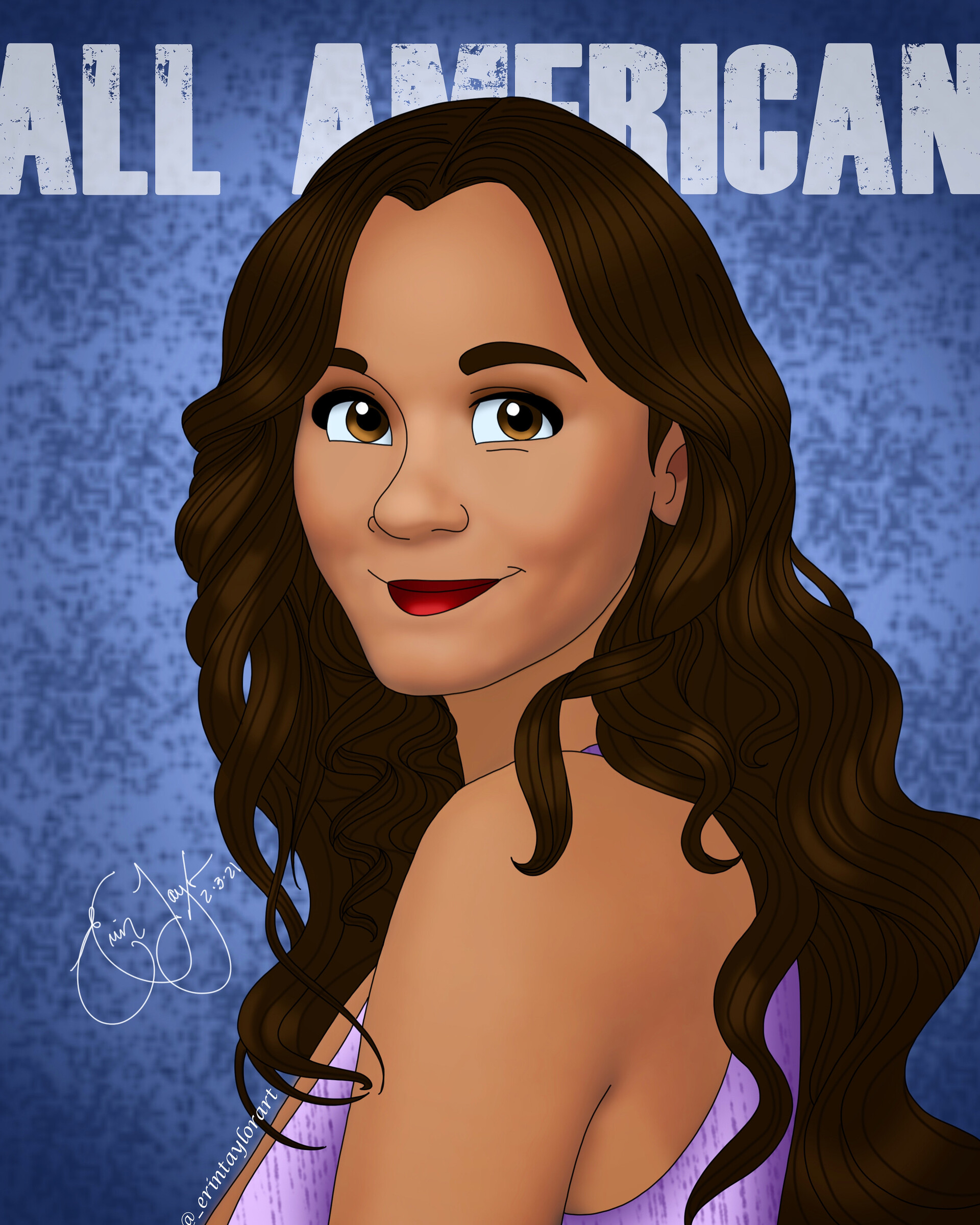 ArtStation - Layla Keating, All American🏈