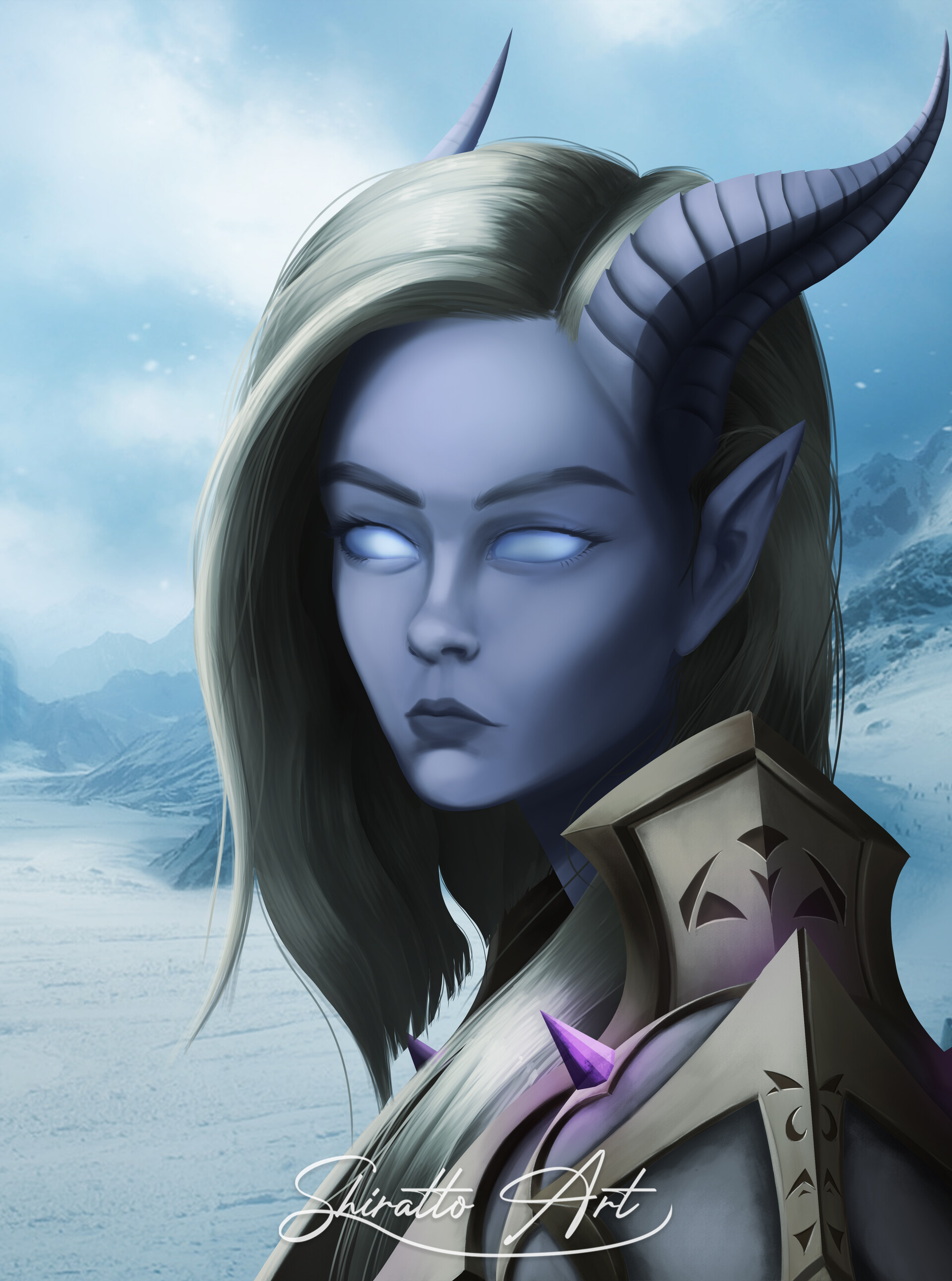 ArtStation - My Draenei Paladin