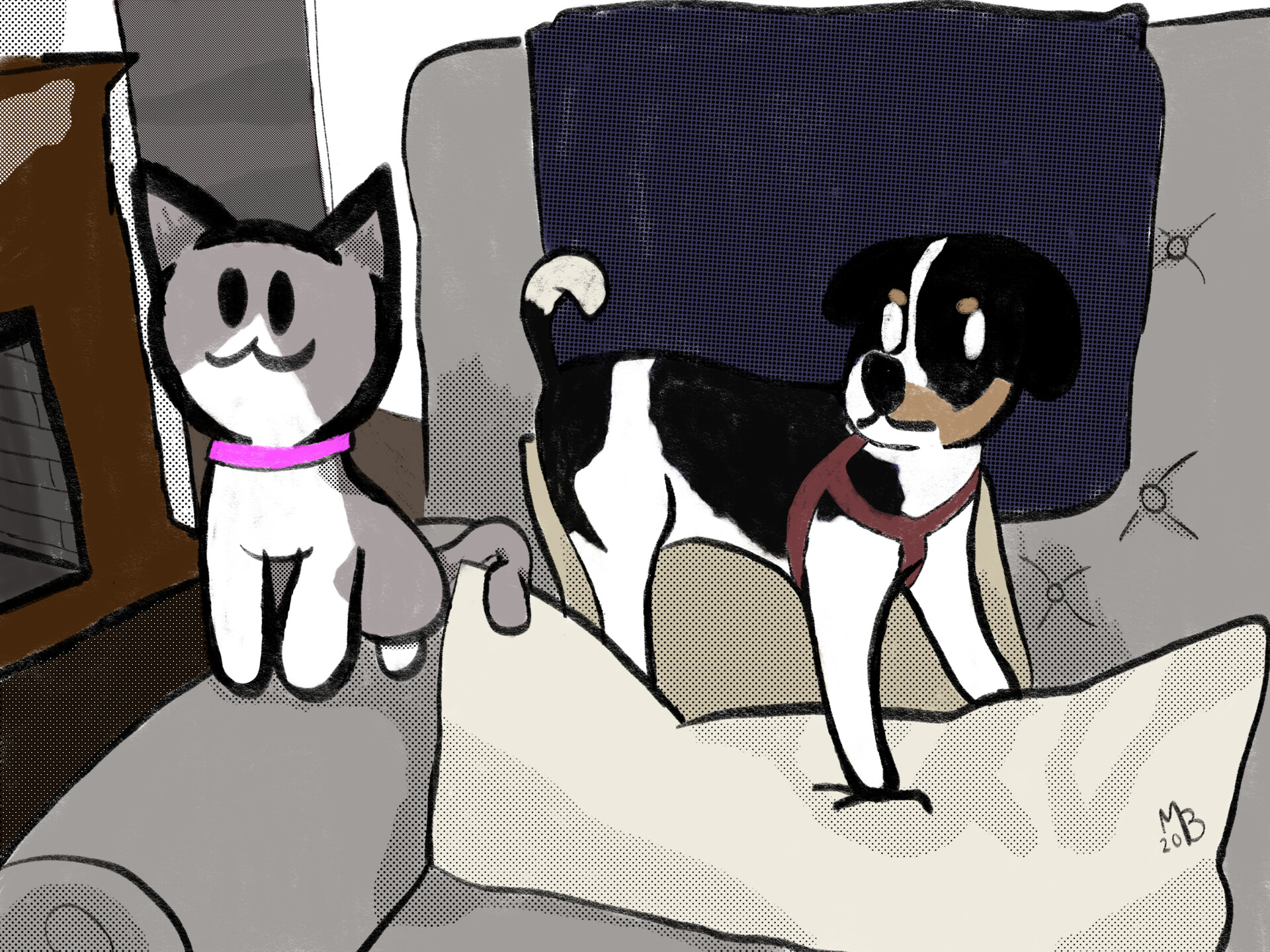 Michael Ben Conwell - Hazel and Oliver.