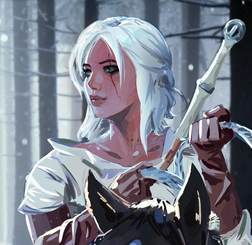 ArtStation - Ciri sketch