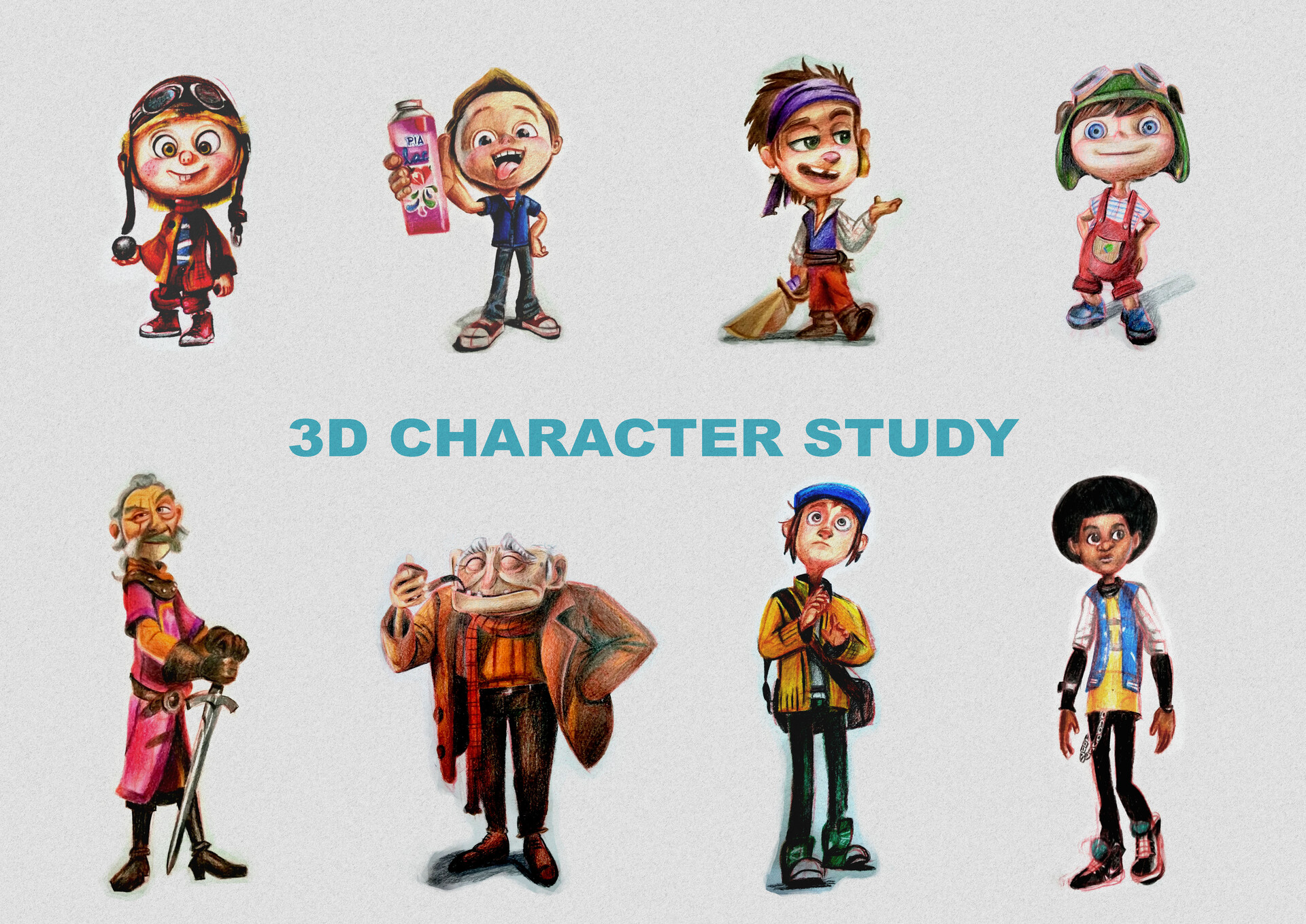 ArtStation - 3D CHARACTER STUDY :D